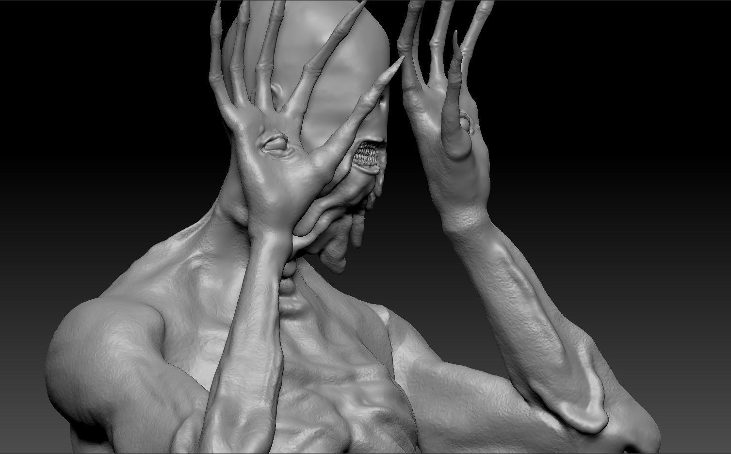 PANs LABYRINTH THE PALE MAN 3D model | CGTrader
