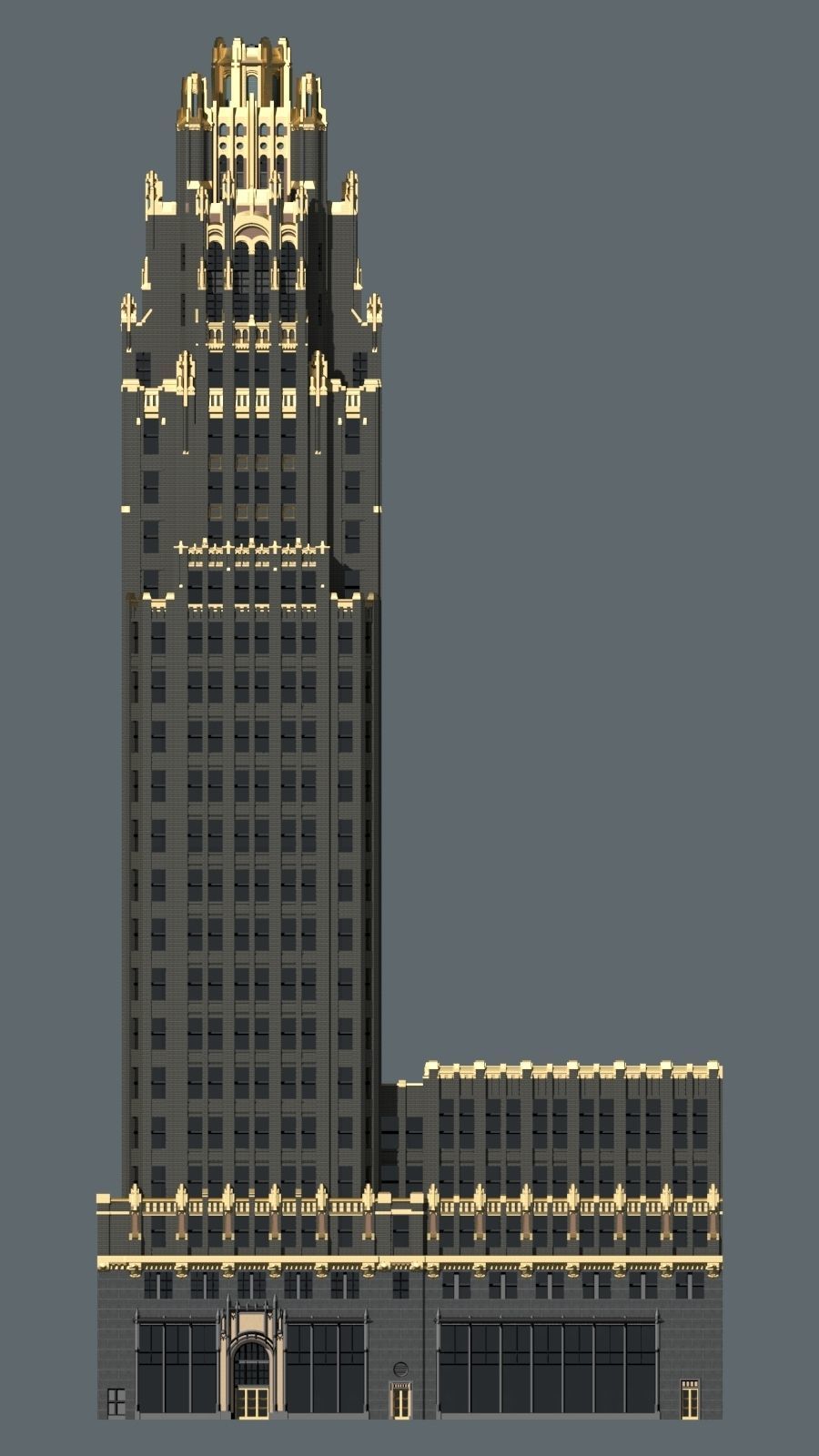 American Radiator Building 3D model 3D printable | CGTrader