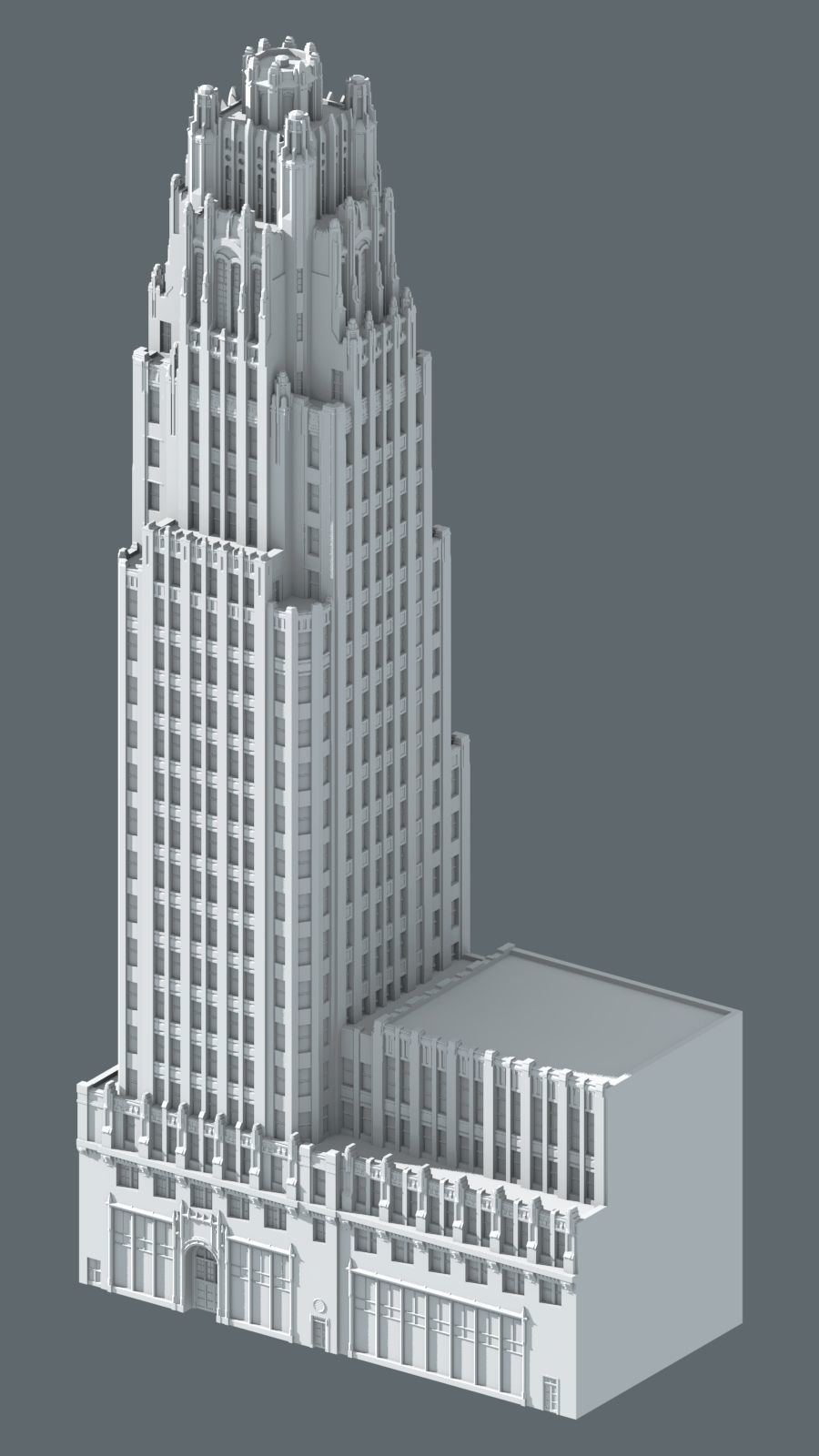 American Radiator Building 3D model 3D printable | CGTrader