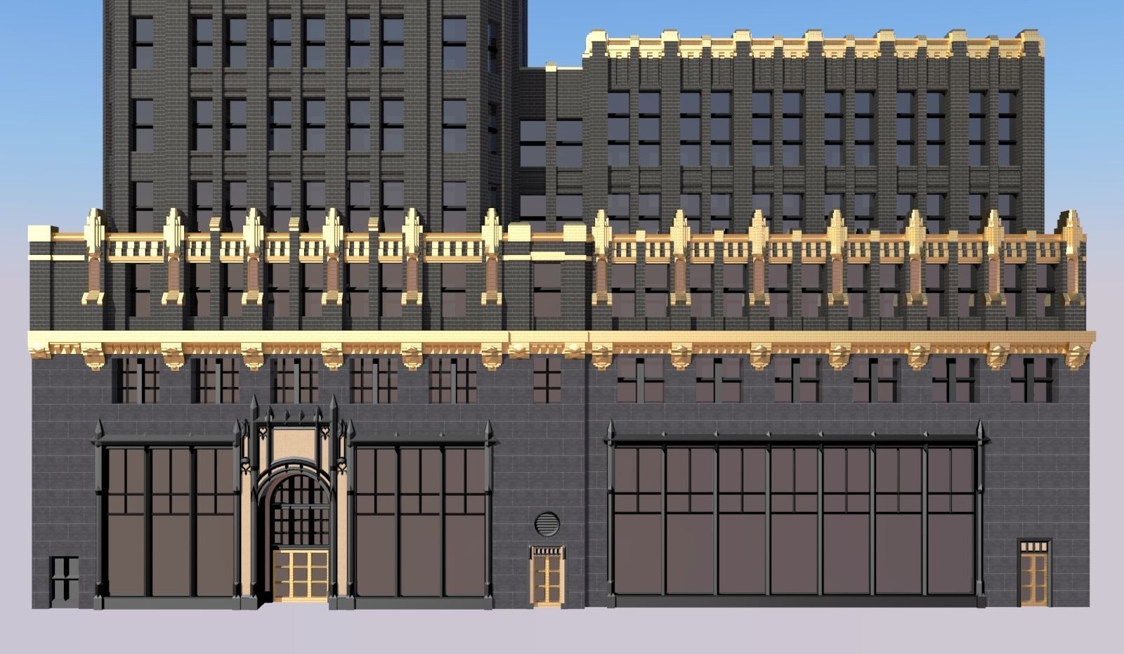 American Radiator Building 3D model 3D printable | CGTrader