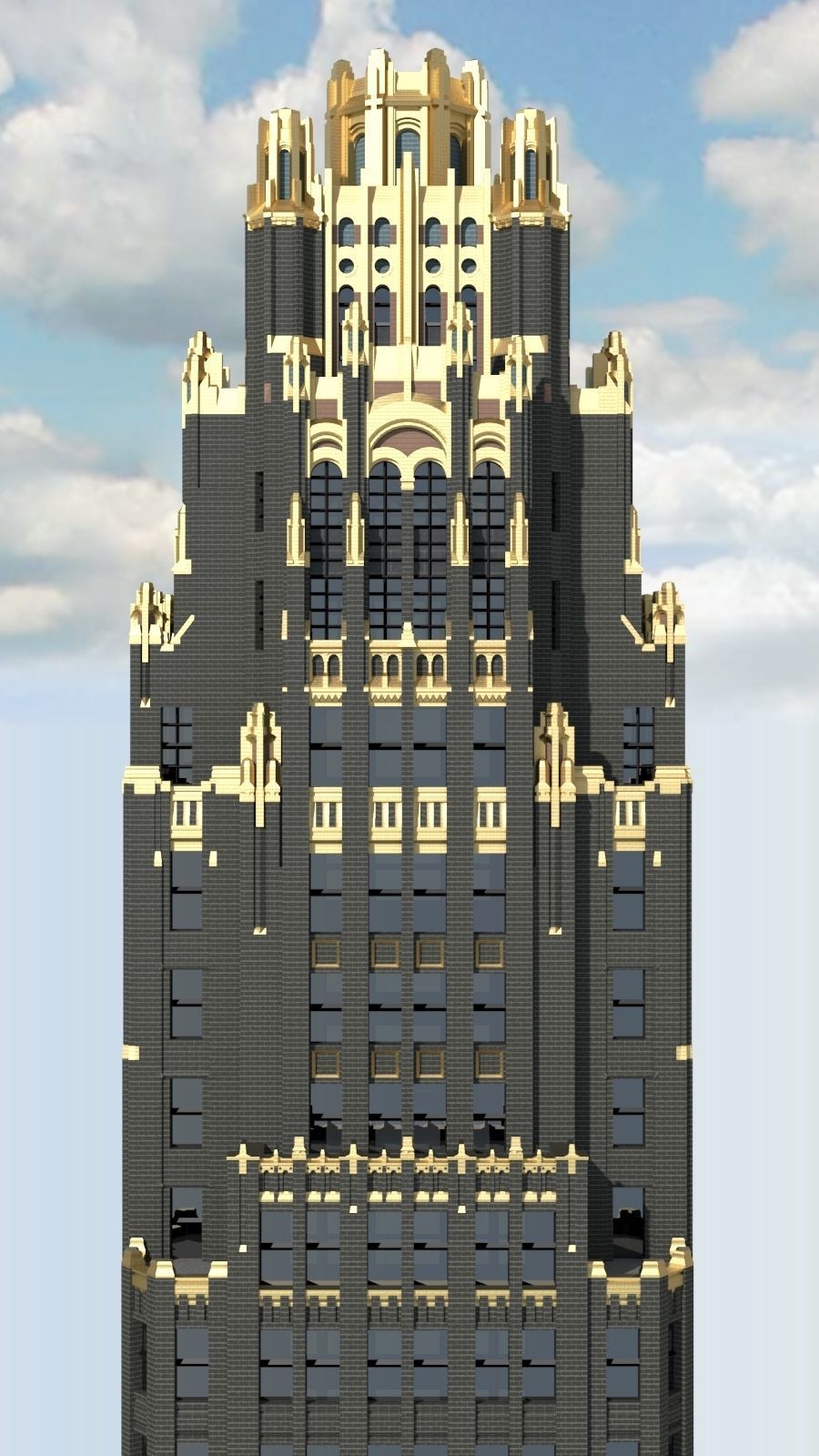 American Radiator Building 3D model 3D printable | CGTrader