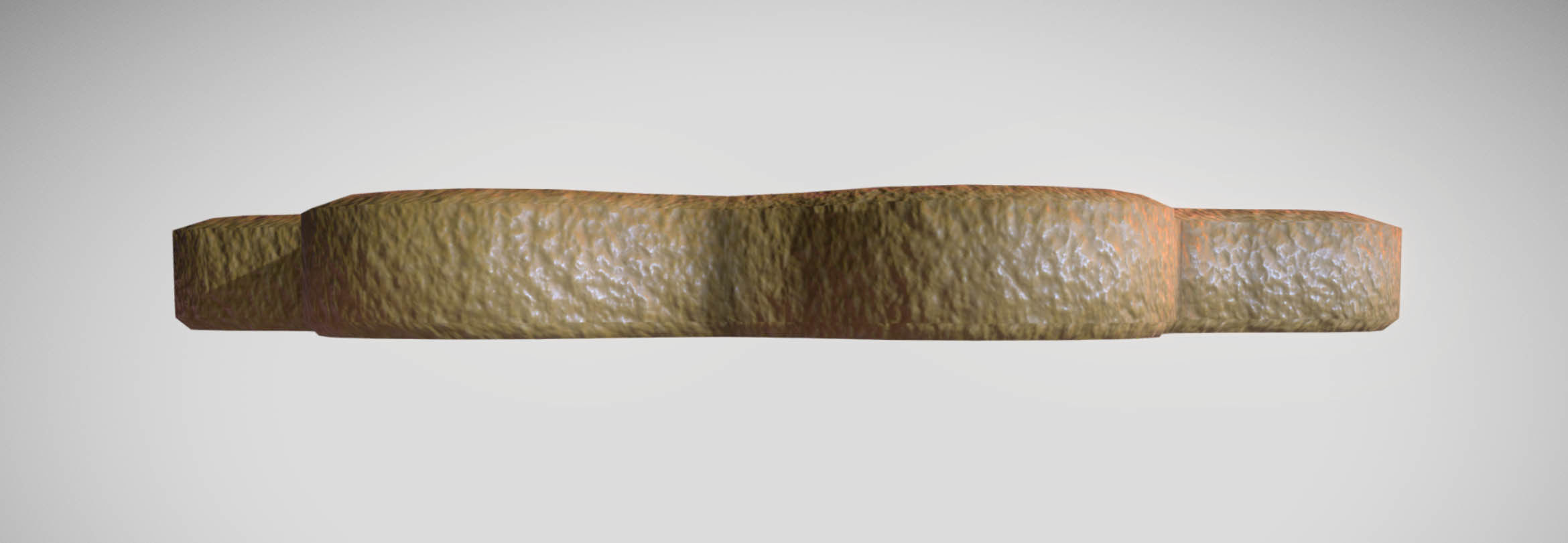 3D model Gingerbread low poly high poly and printable VR / AR / low ...