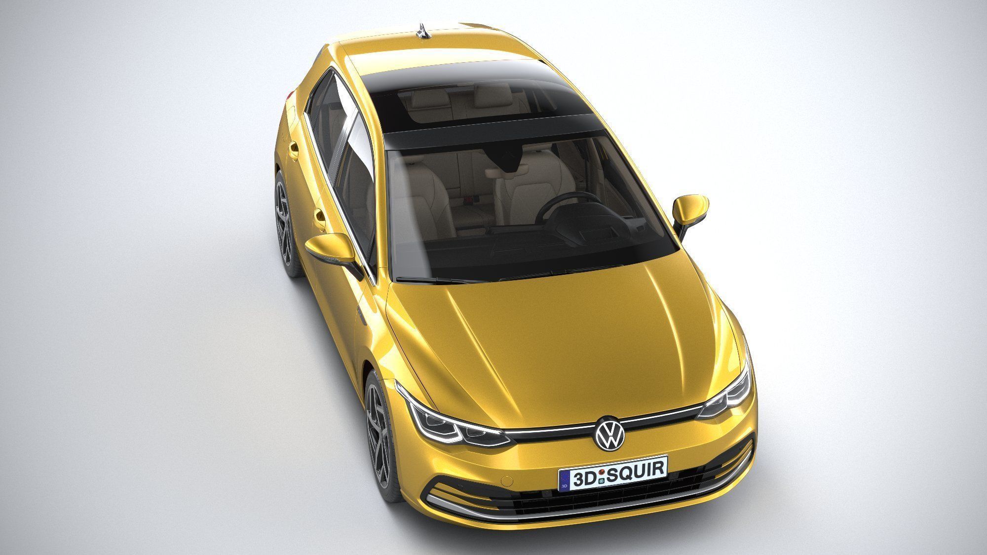 Volkswagen Golf 2020 3D model | CGTrader