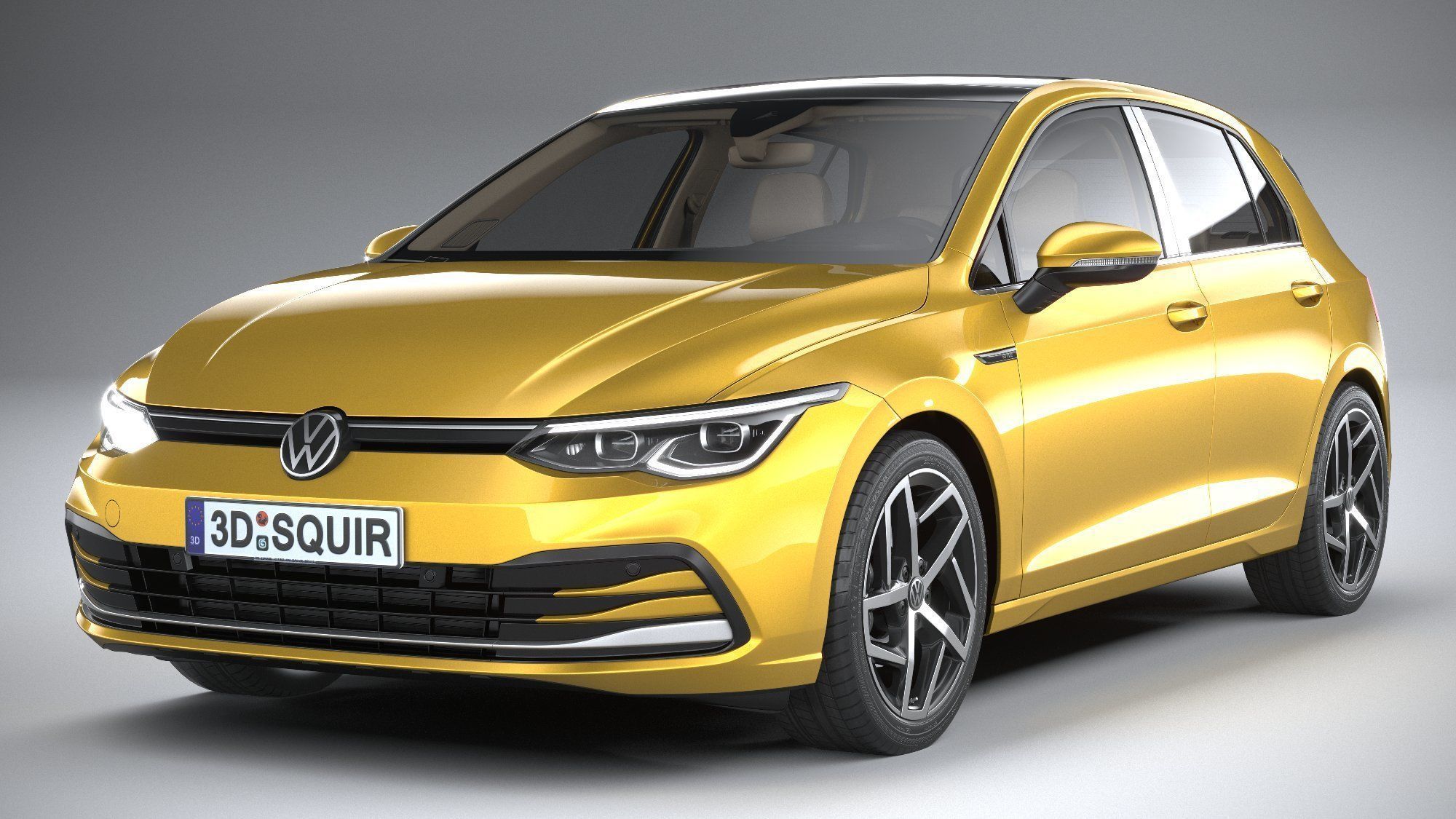 Volkswagen Golf 2020 3D model | CGTrader