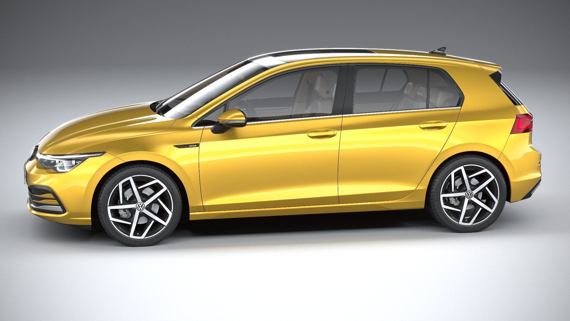 Volkswagen Golf 2020 3D model | CGTrader