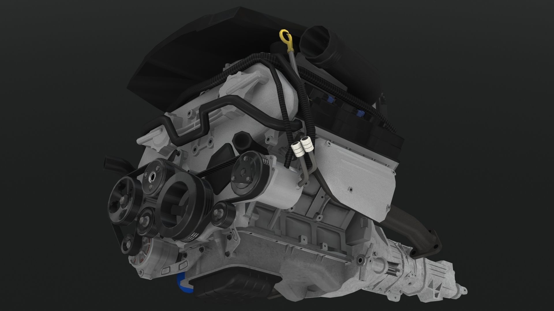 3D model Infiniti G35 VQ35DE engine VR / AR / low-poly | CGTrader