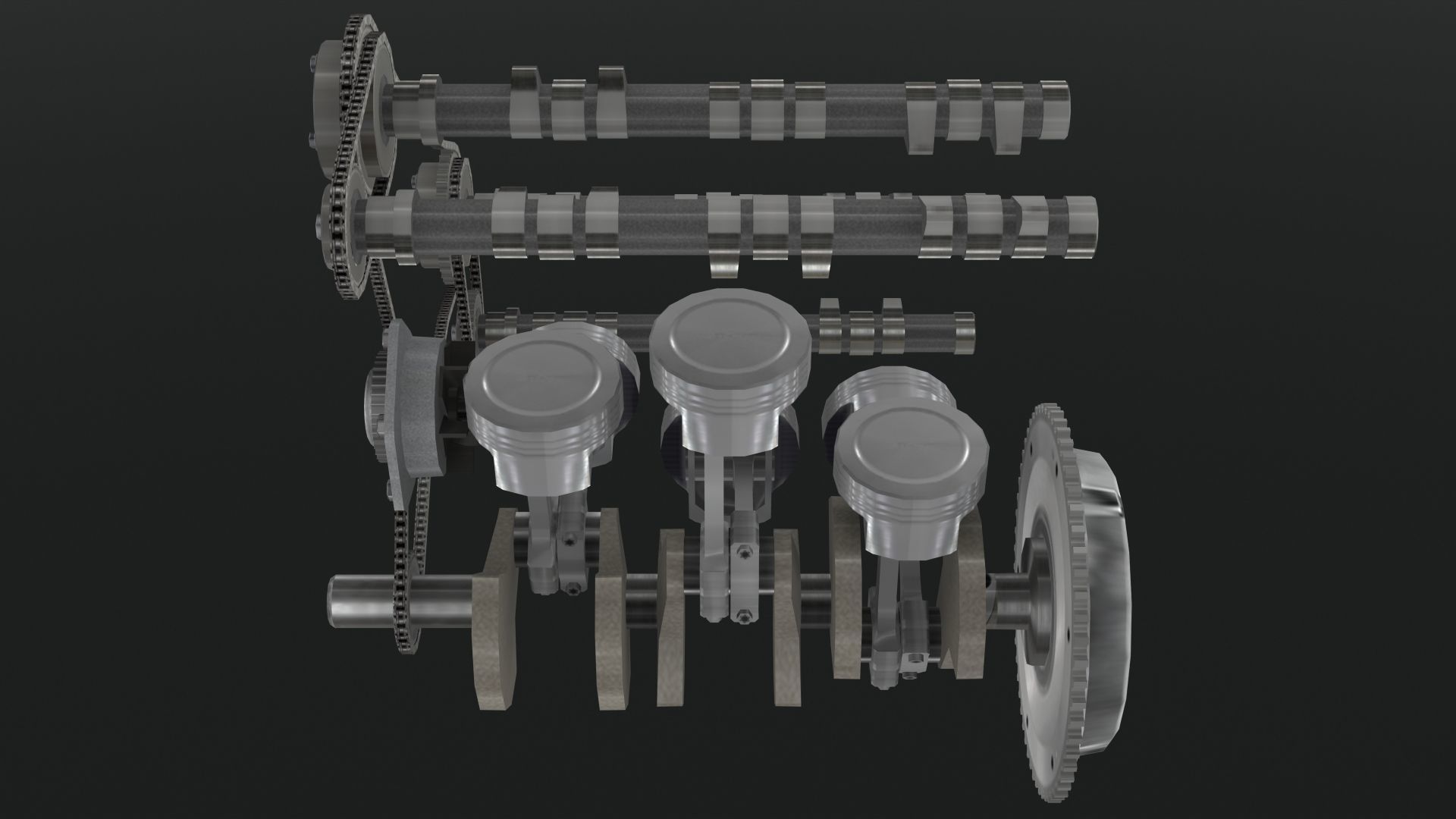 3D model Nissan GTR 2017 Premium VR38DETT engine VR / AR / low-poly ...