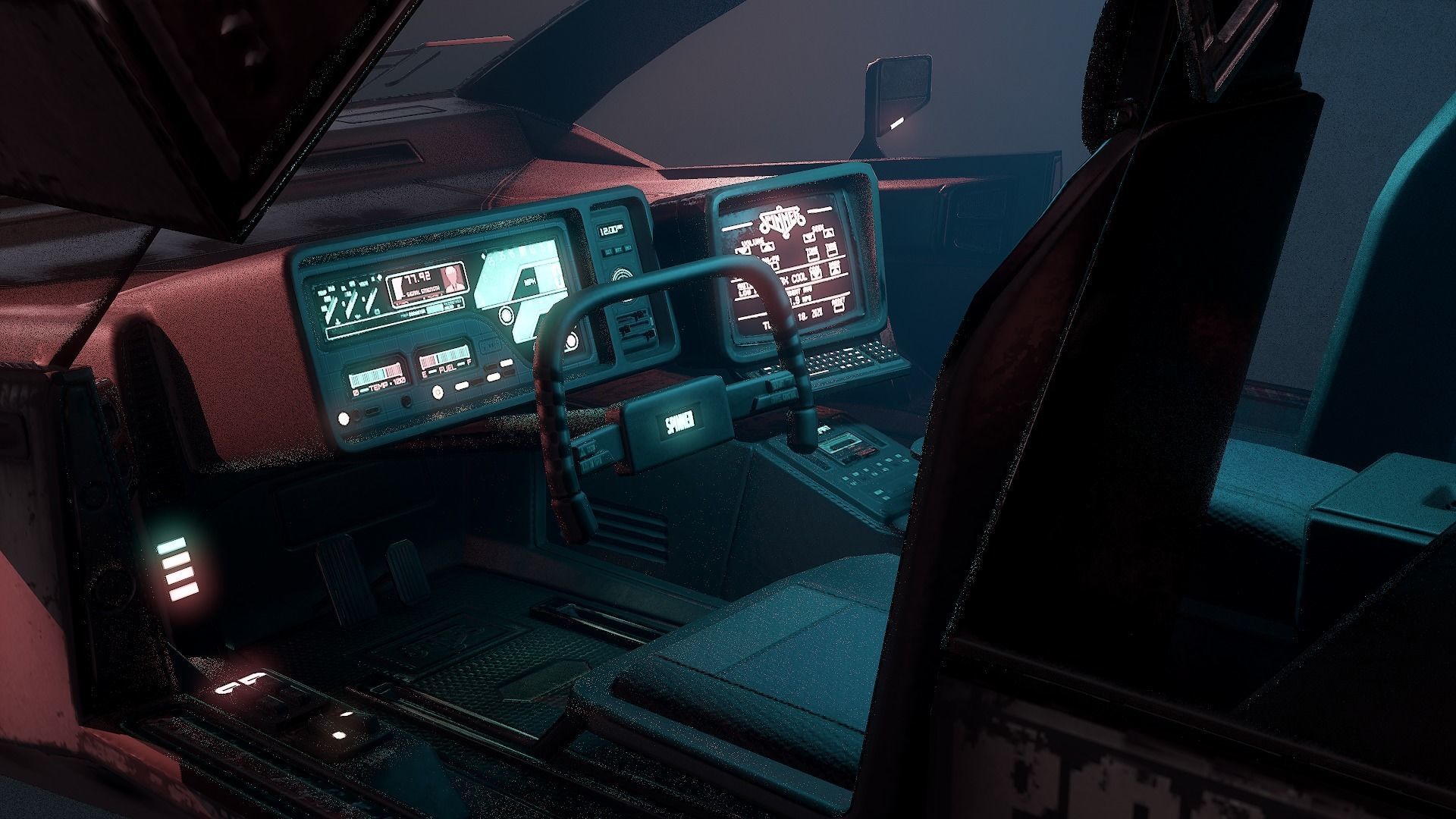 3D model 1982 2019 Blade Runner Ground Police Car VR / AR / low-poly ...