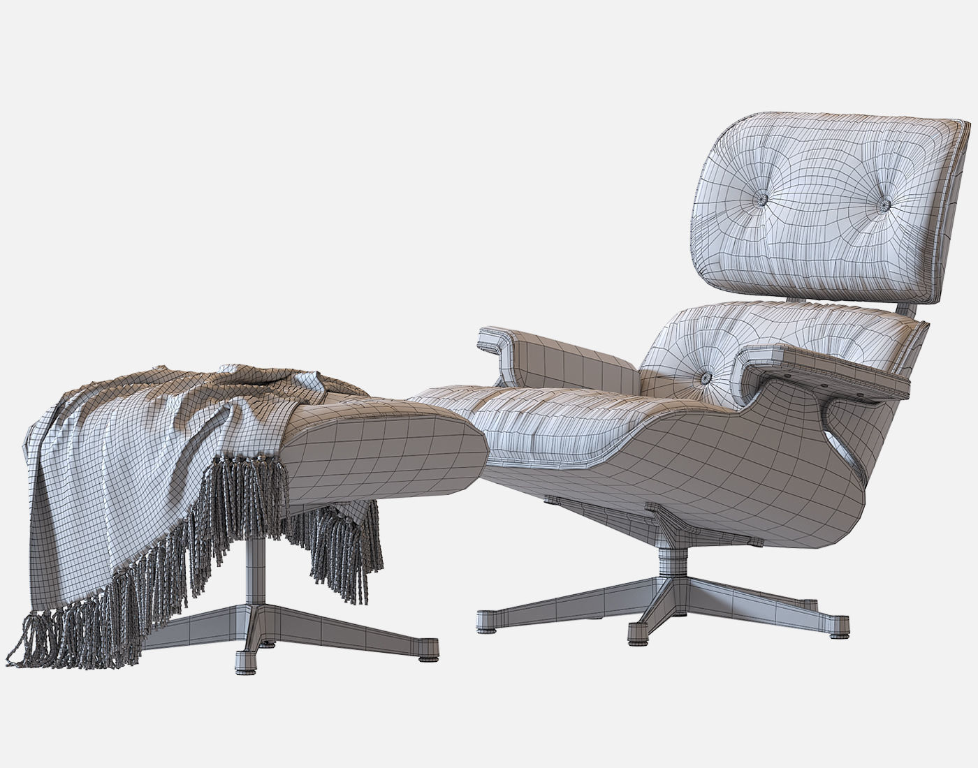 Eames Lounge Chair 3D model | CGTrader