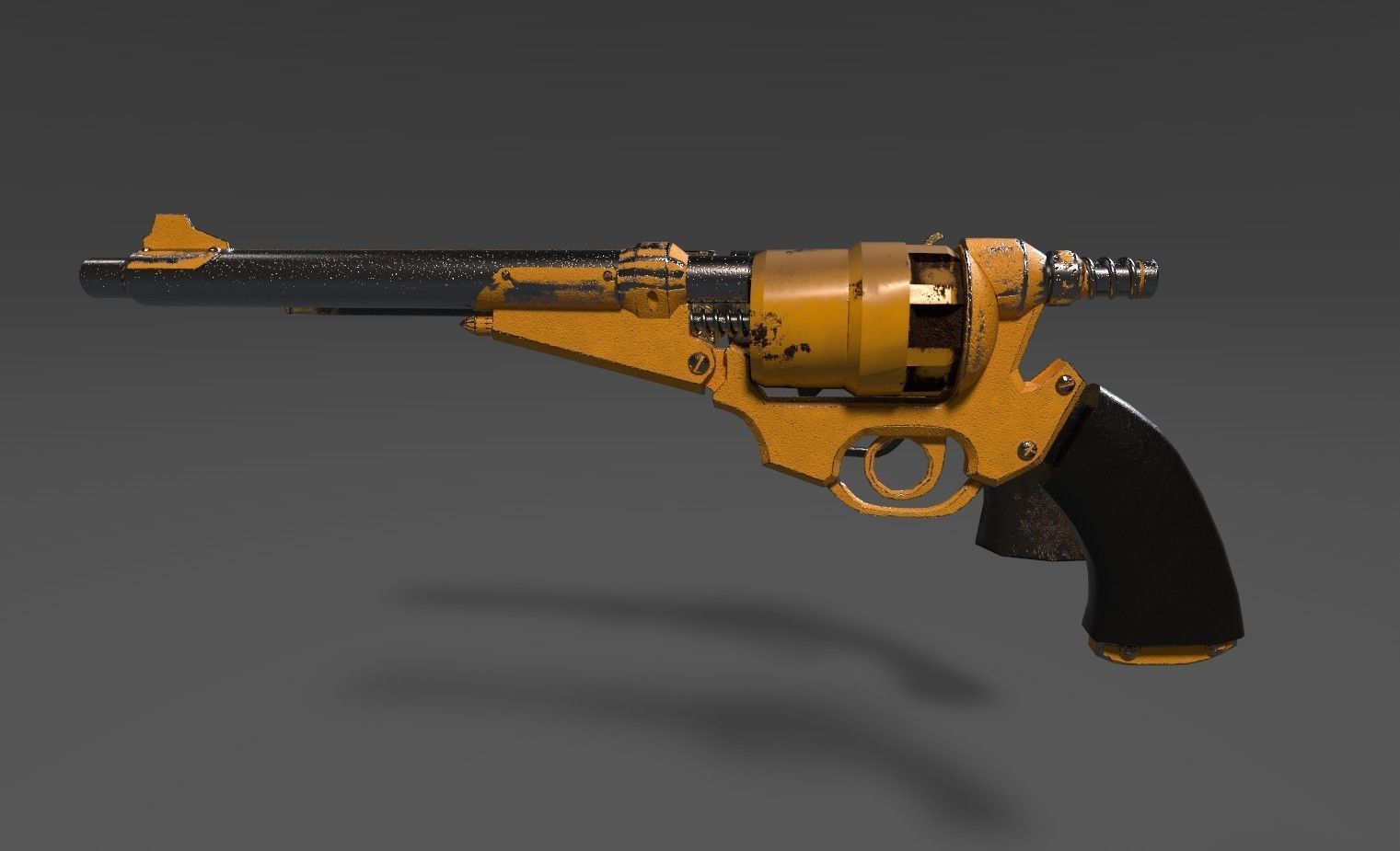 3D model Revolvers VR / AR / low-poly | CGTrader