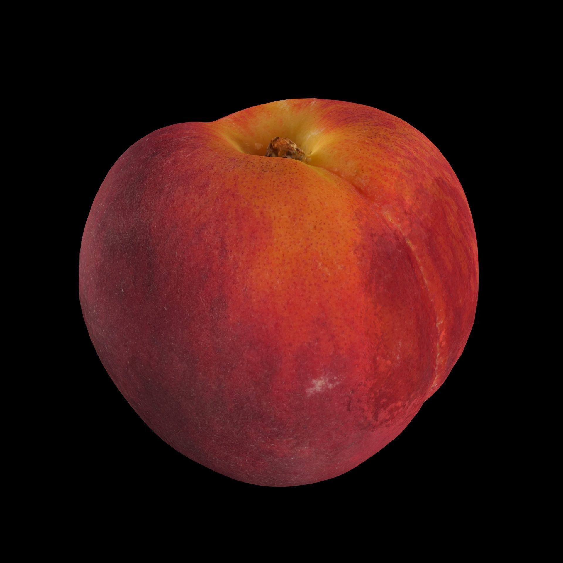 Peach 3D model | CGTrader