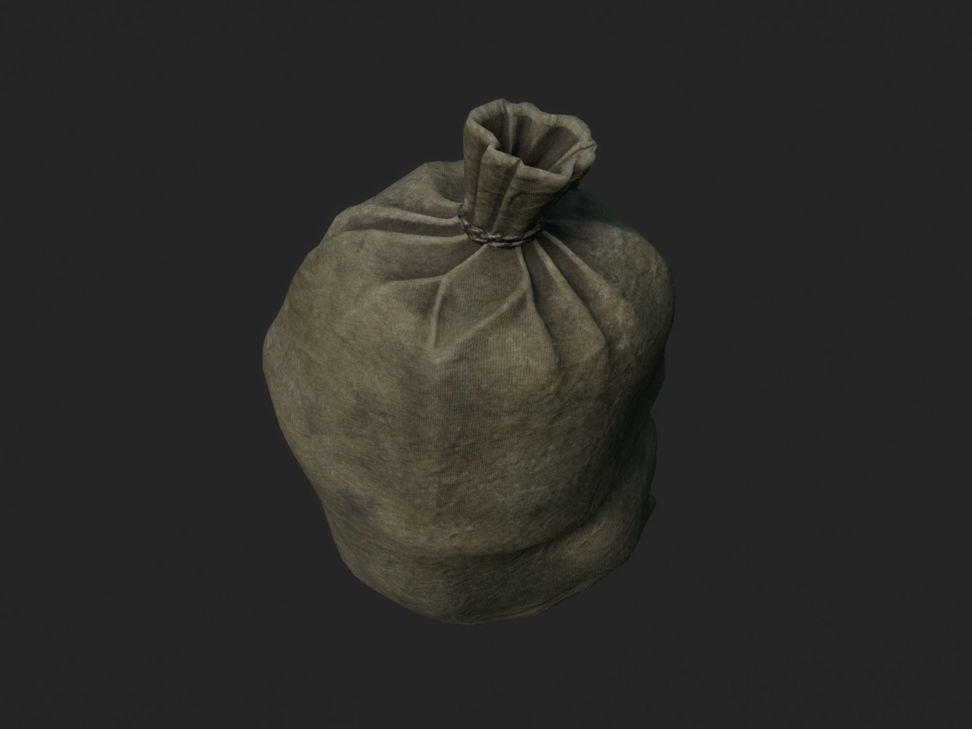 3D model Old Sack VR / AR / low-poly | CGTrader