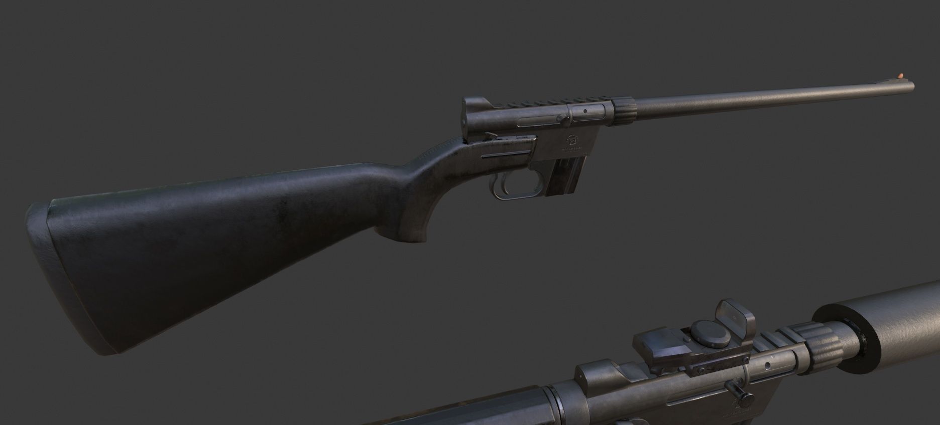 3D model AR-7 Explorer Rifle 3 variants VR / AR / low-poly | CGTrader