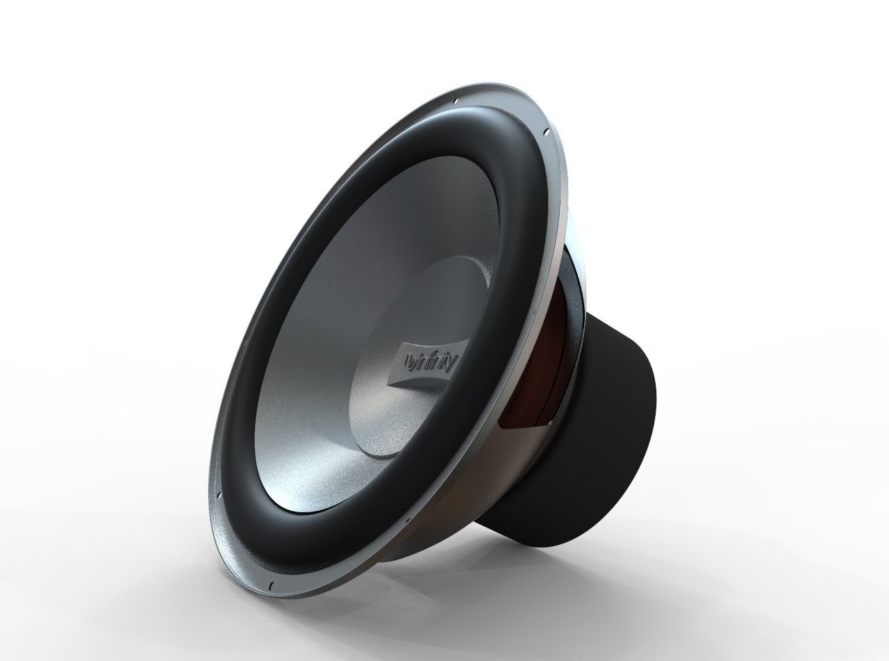 subwoofer infinity 1260w 3D model 3D printable | CGTrader