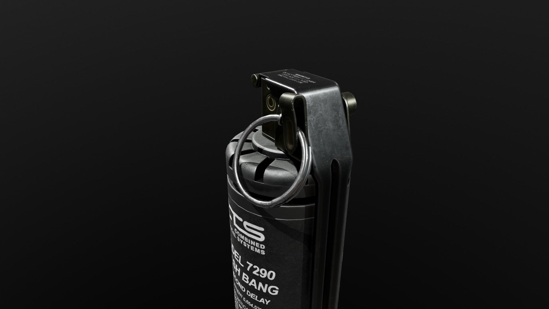 3D model CTS 7290 Flash Bang Grenade VR / AR / low-poly | CGTrader