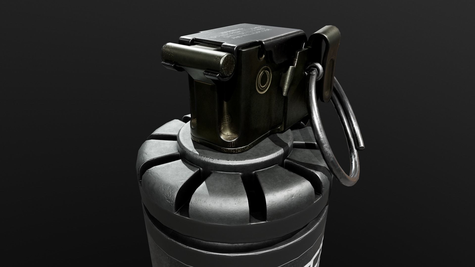3D model CTS 7290 Flash Bang Grenade VR / AR / low-poly | CGTrader