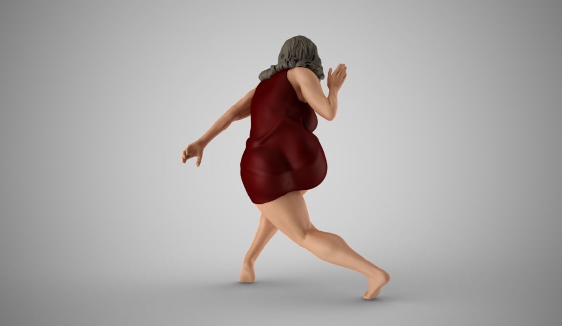 Girl In Trouble 3d Model 3d Printable Cgtrader