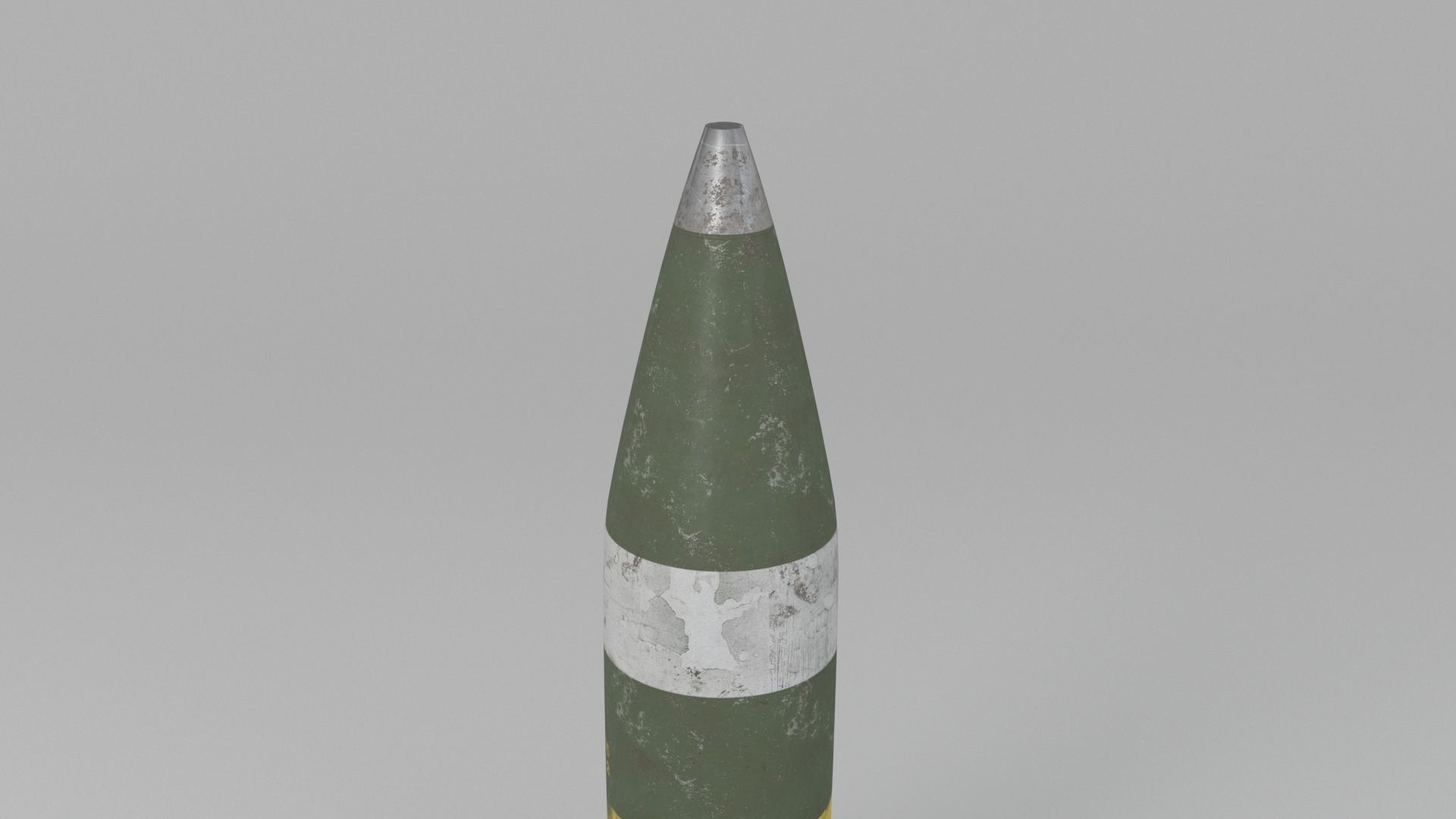 artillery shell 3D model | CGTrader