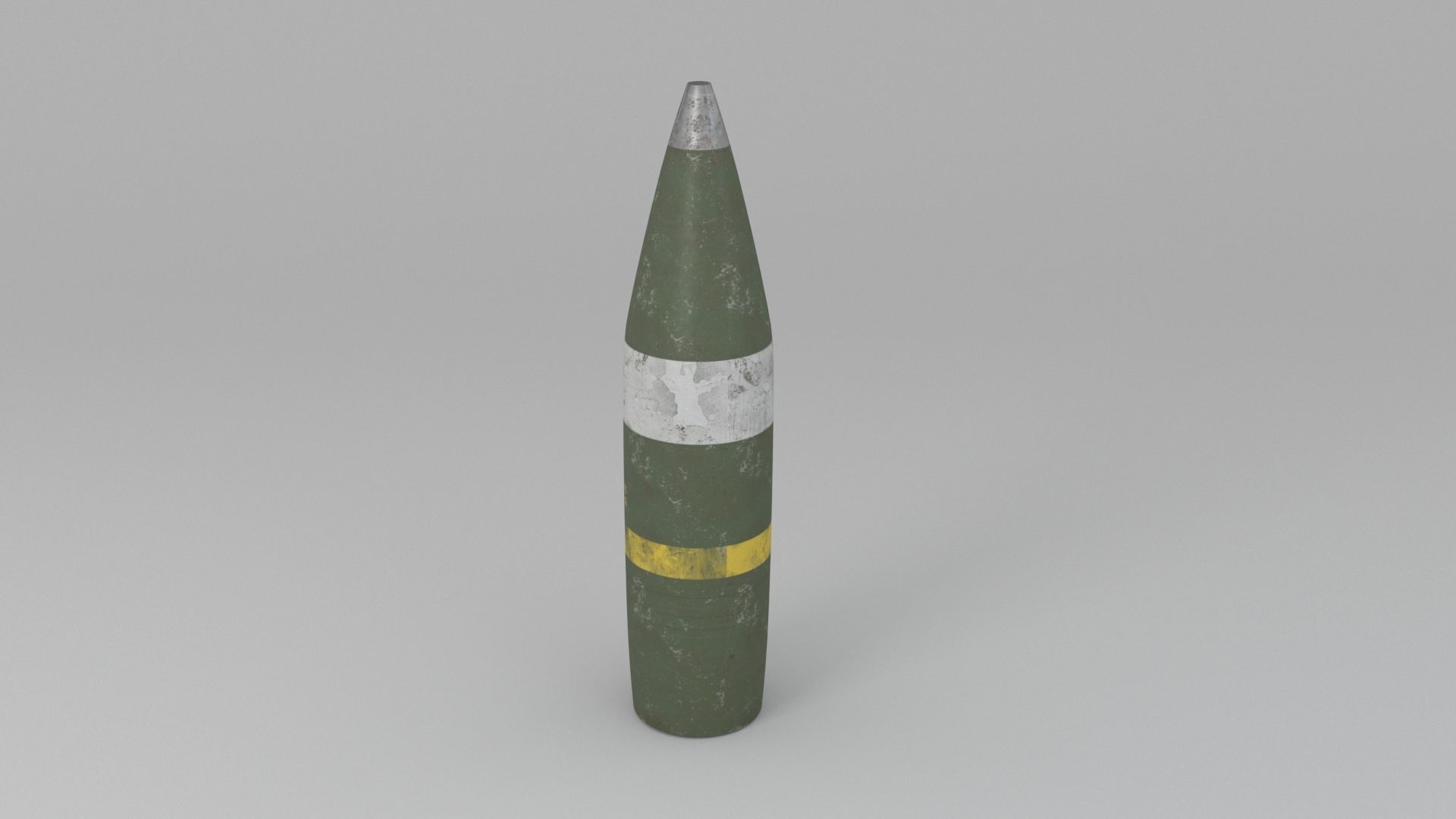 artillery shell 3D model | CGTrader