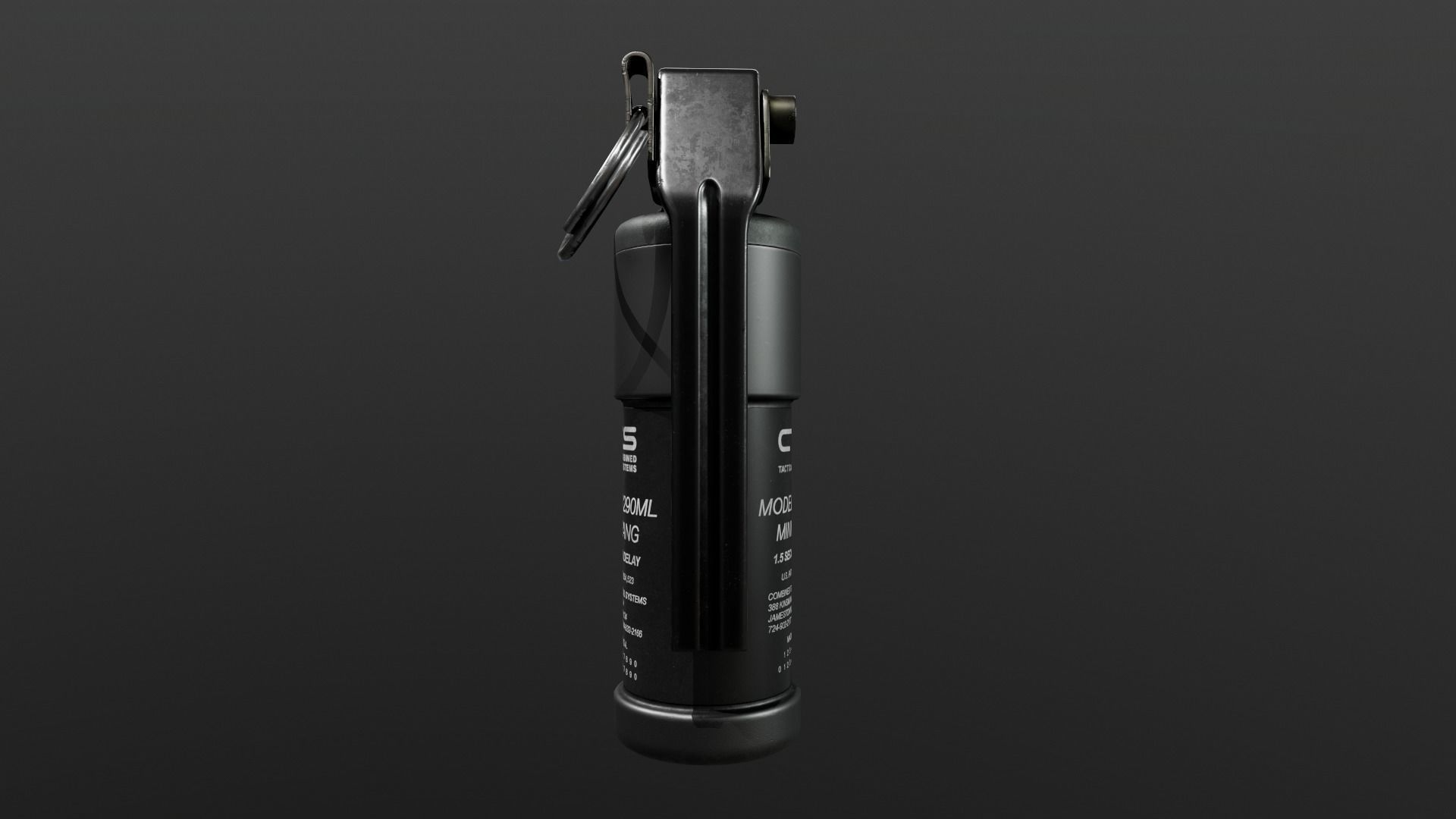 3D model CTS 7290ML Mini Flash Bang Grenade VR / AR / low-poly | CGTrader