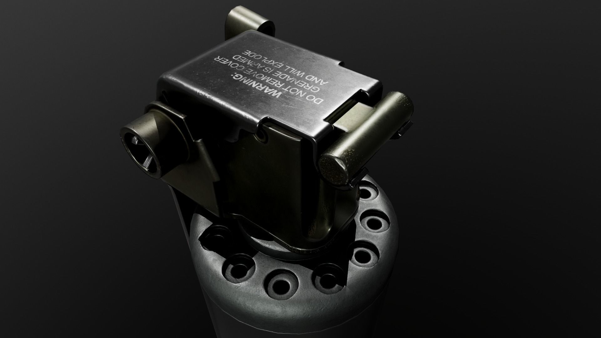 3D model CTS 7290ML Mini Flash Bang Grenade VR / AR / low-poly | CGTrader