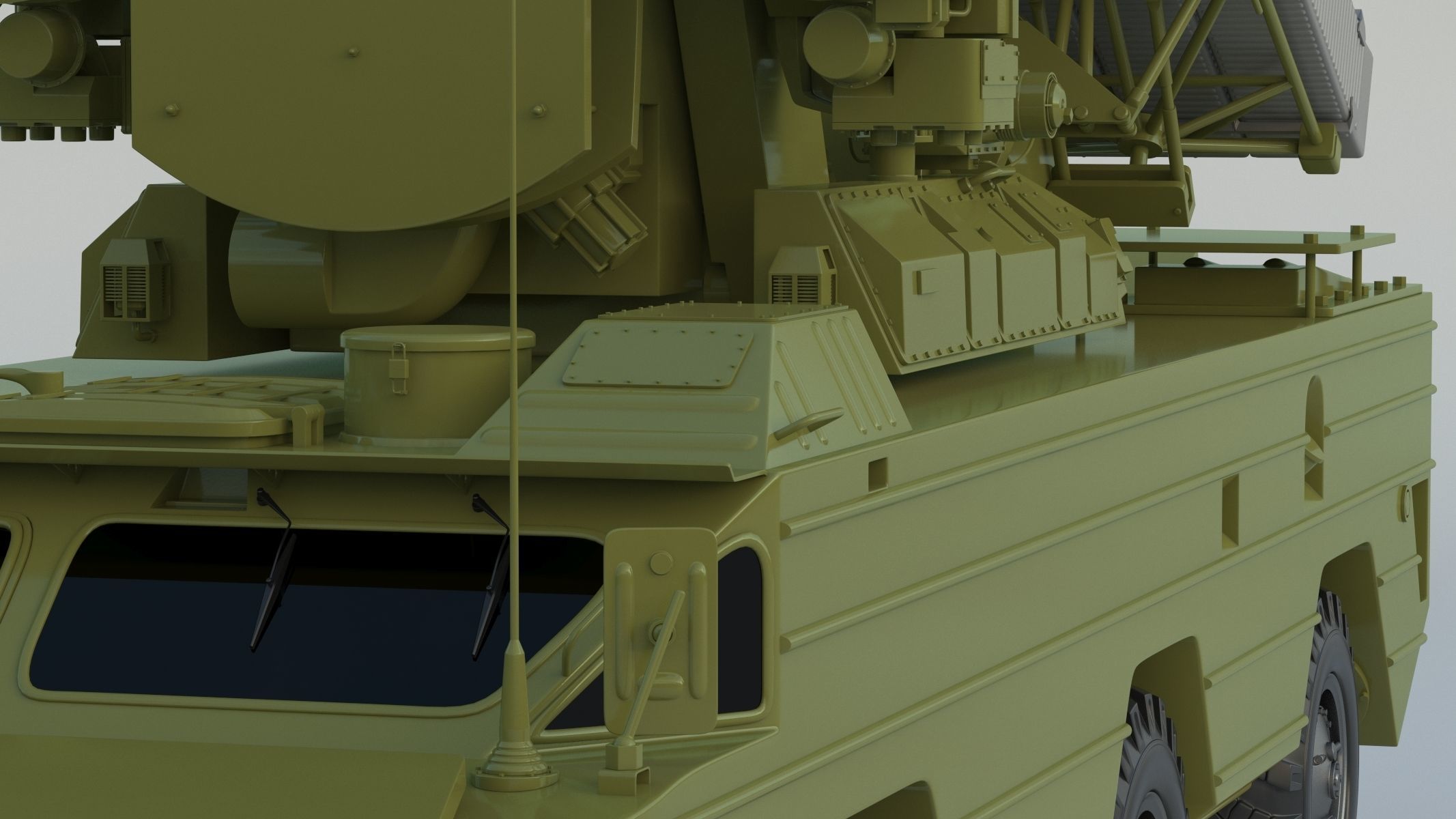 9K33 Osa SA-8 Gecko 3D model | CGTrader