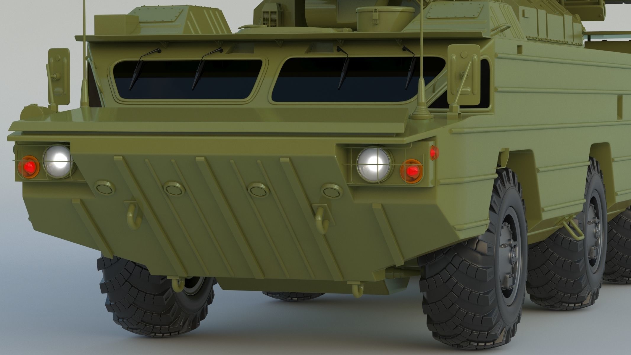 9K33 Osa SA-8 Gecko 3D model | CGTrader