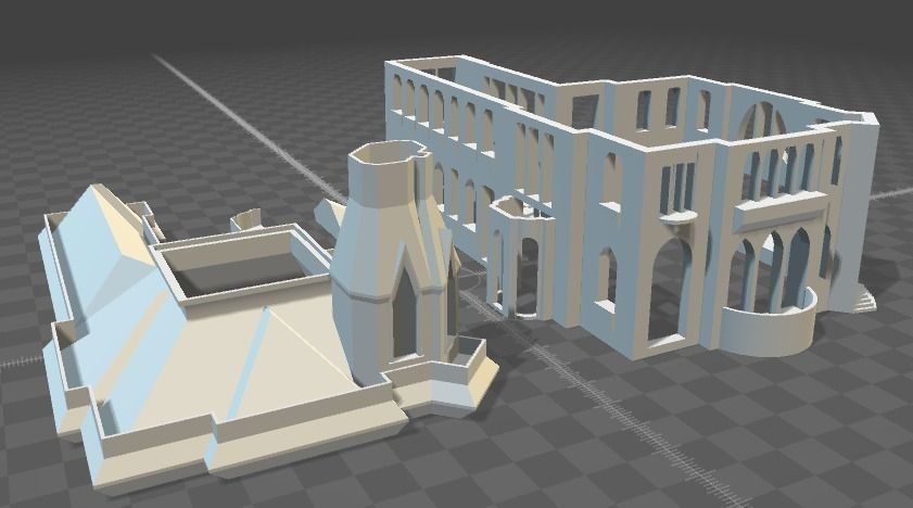 Villa Adelaida Bogota Escala 1 250 3D model 3D printable | CGTrader
