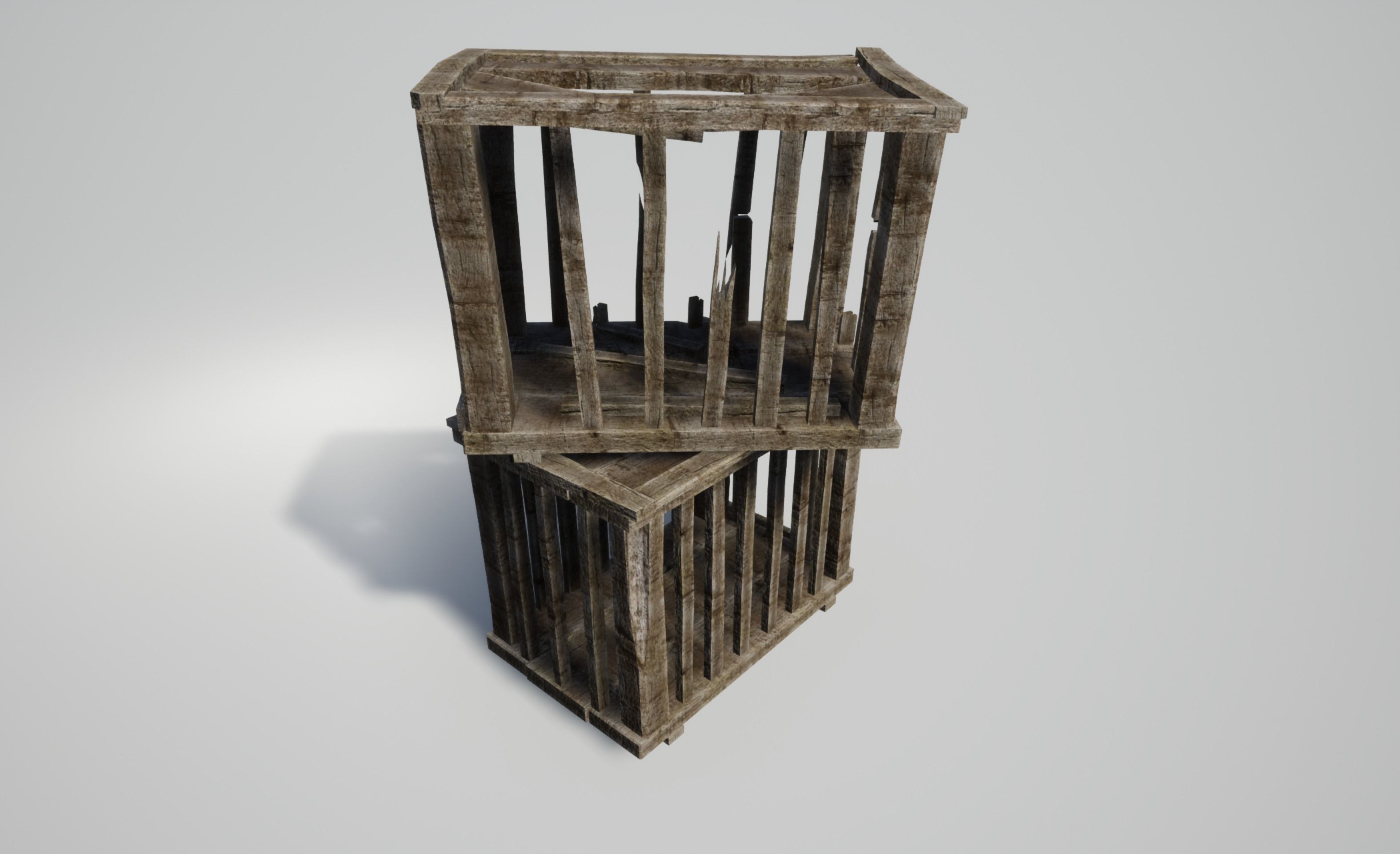 3D model Old Cage Collection VR / AR / low-poly | CGTrader