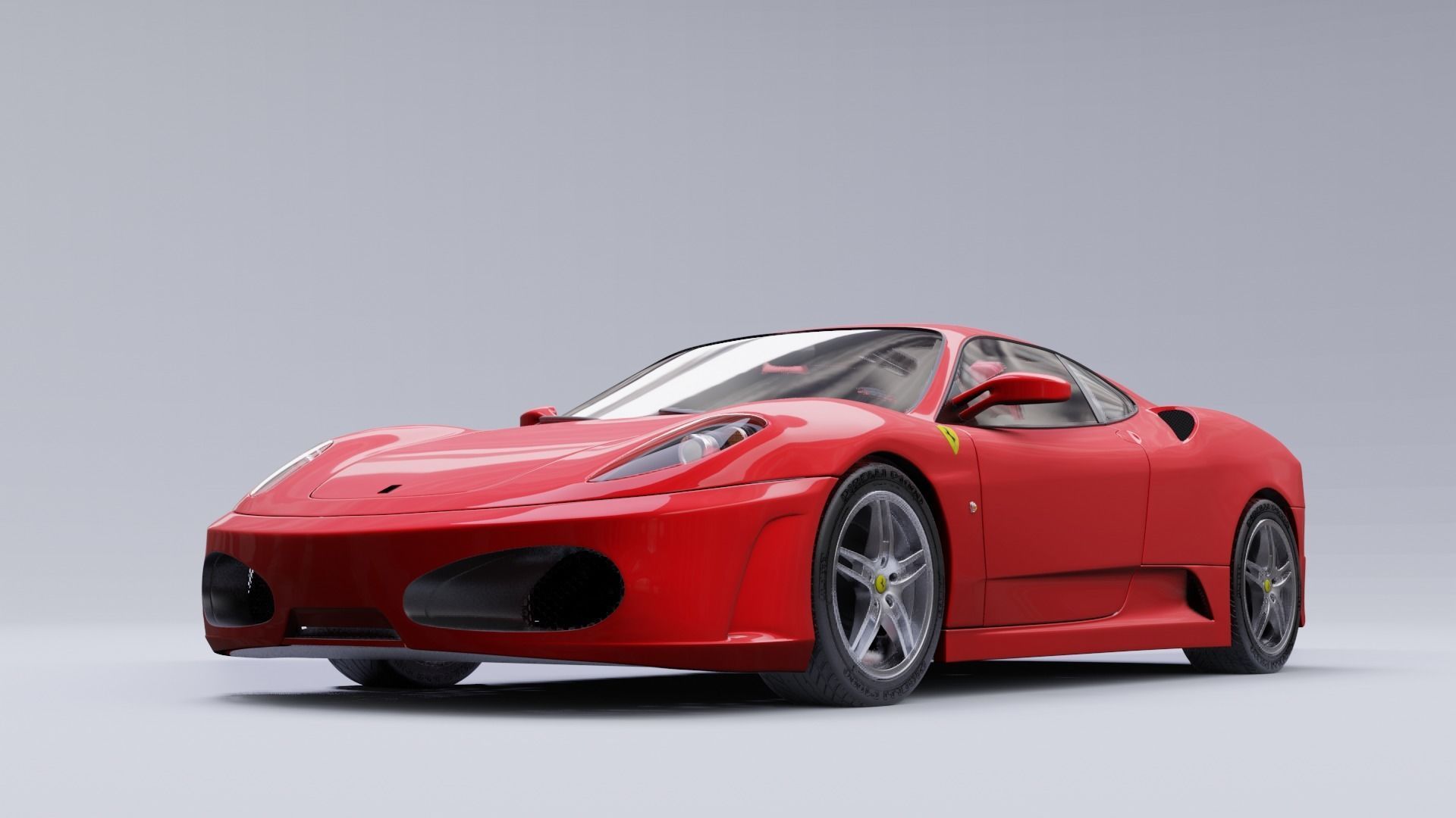 Ferrari F430 model in Blender 3D 3D model | CGTrader