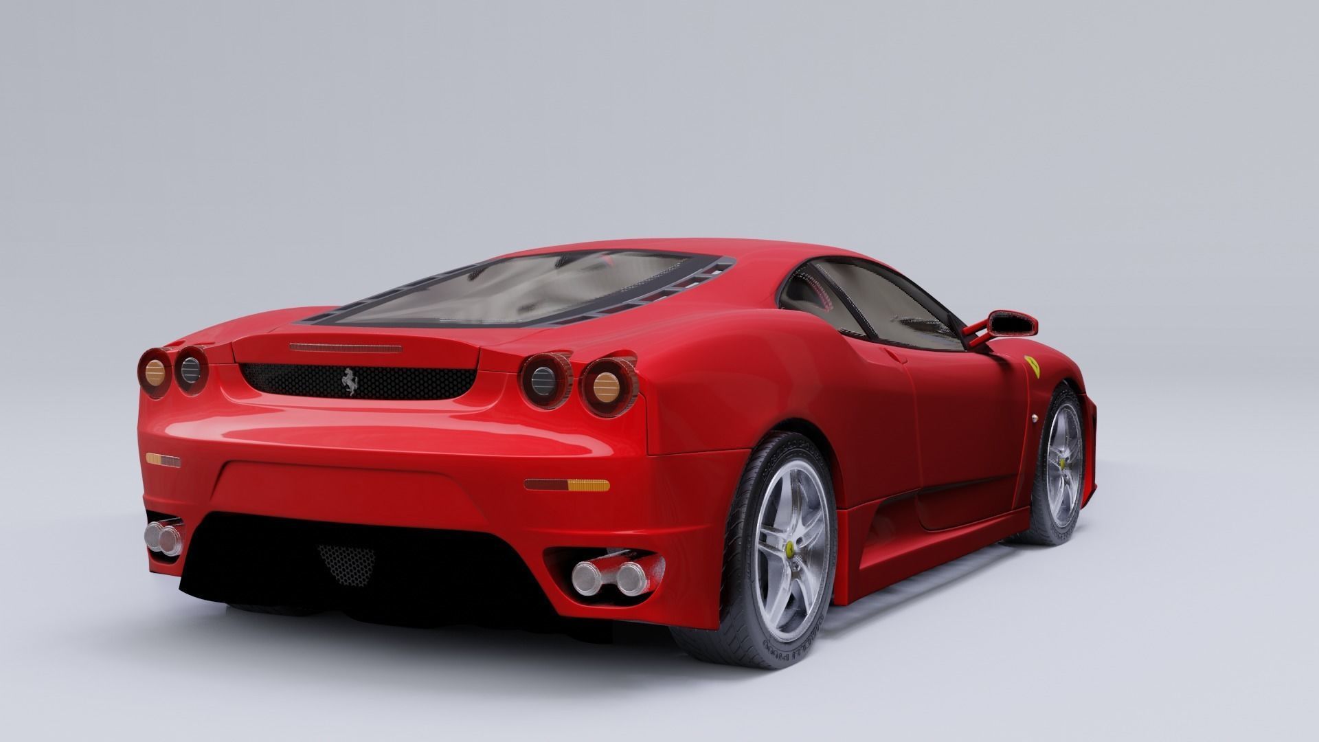 Ferrari F430 model in Blender 3D 3D model | CGTrader