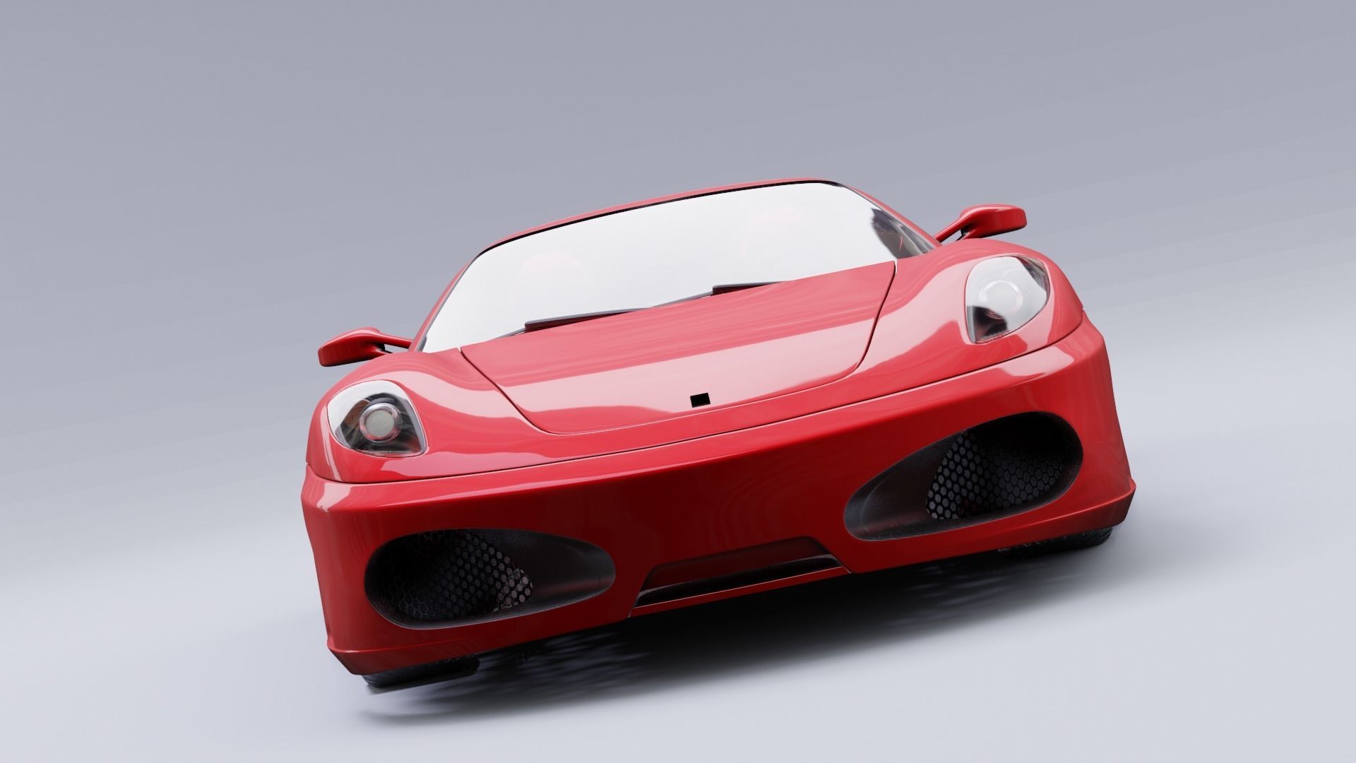Ferrari F430 model in Blender 3D 3D model | CGTrader