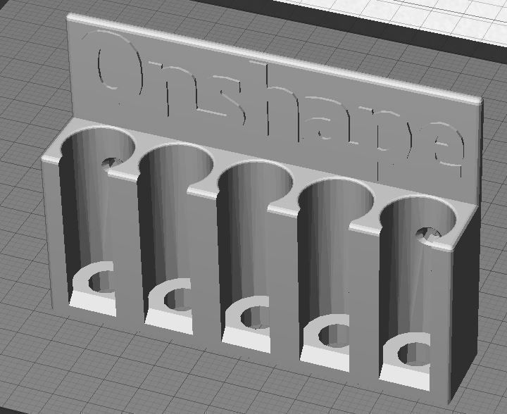 Onshape Marker Holder 3D print model | CGTrader