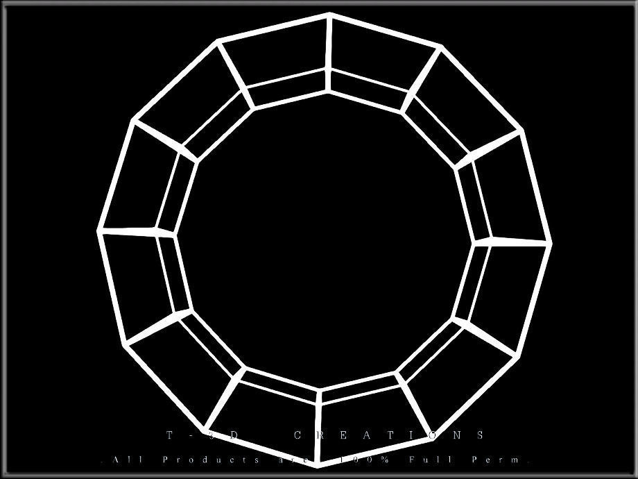 3D model Wire Torus 01 - Gold and Silver VR / AR / low-poly | CGTrader