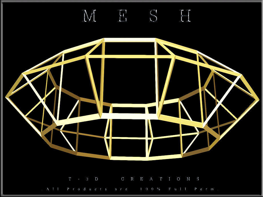 3D model Wire Torus 01 - Gold and Silver VR / AR / low-poly | CGTrader