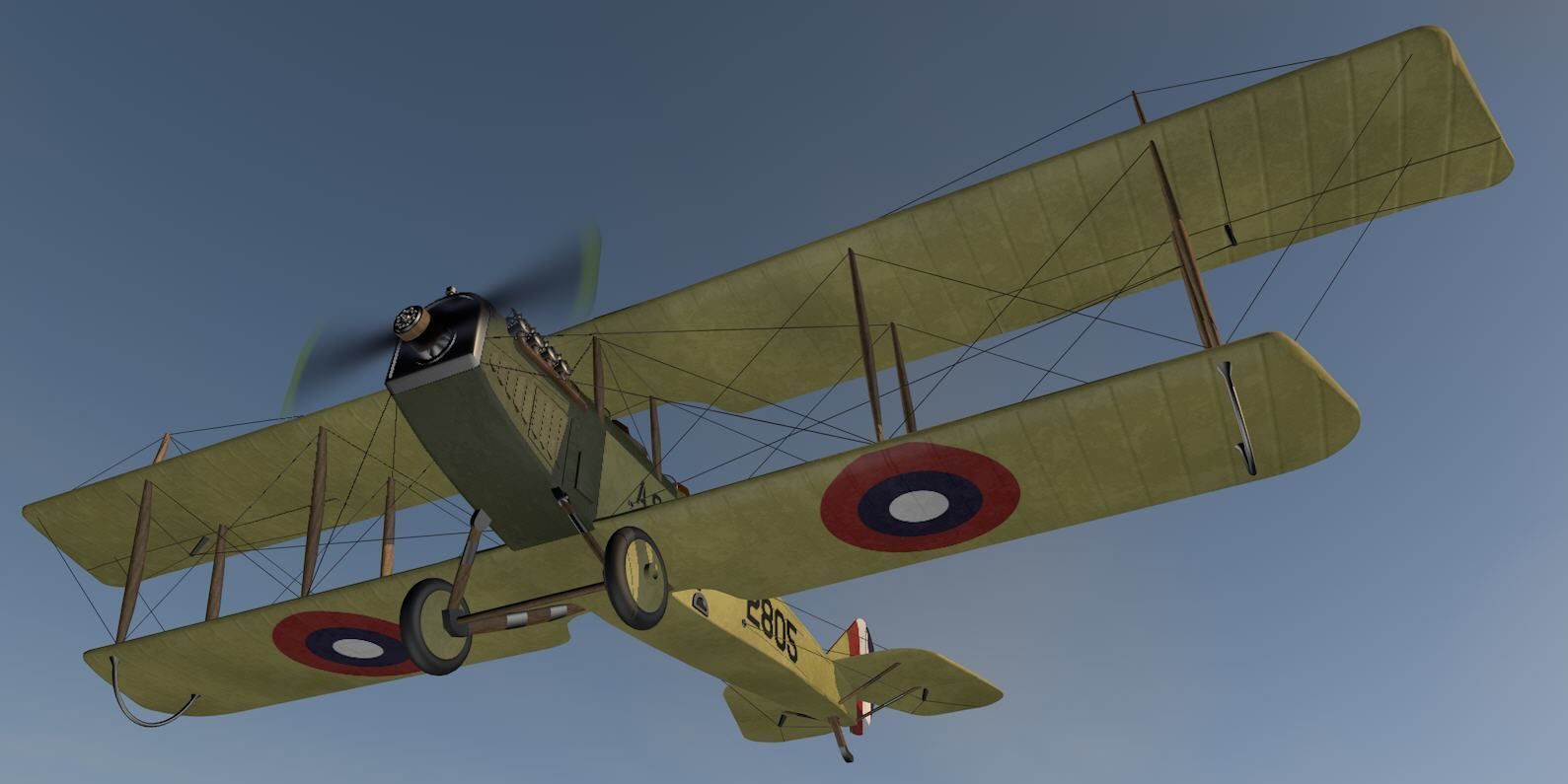Curtiss JN-4D Jenny 3D model | CGTrader