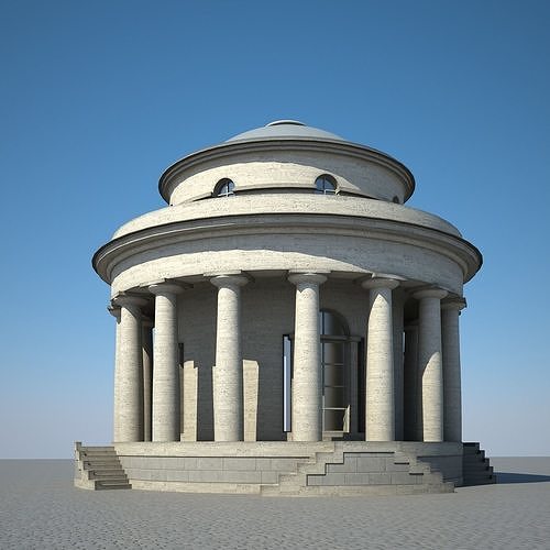 Classical Rotunda 3D model | CGTrader