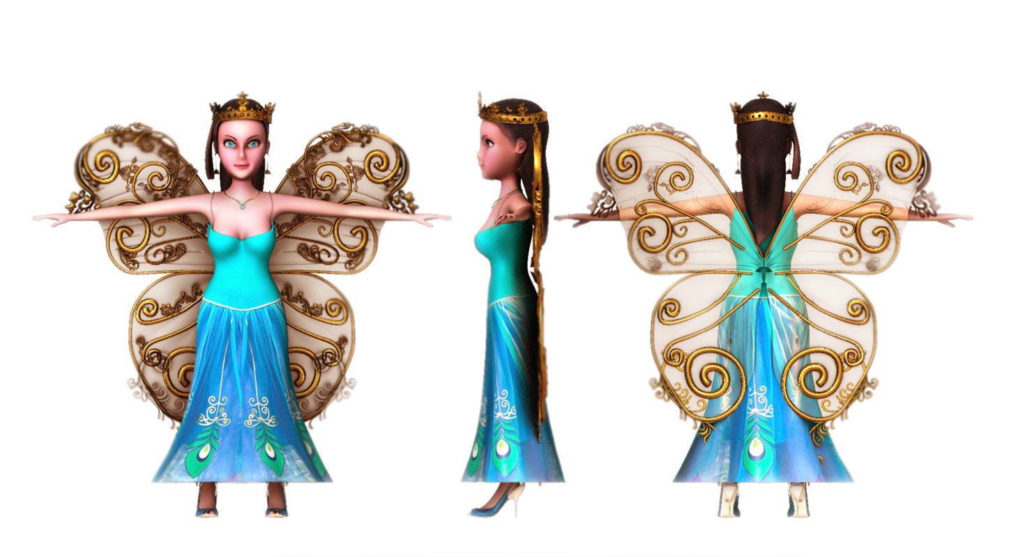 fairy 3d model 3D model | CGTrader