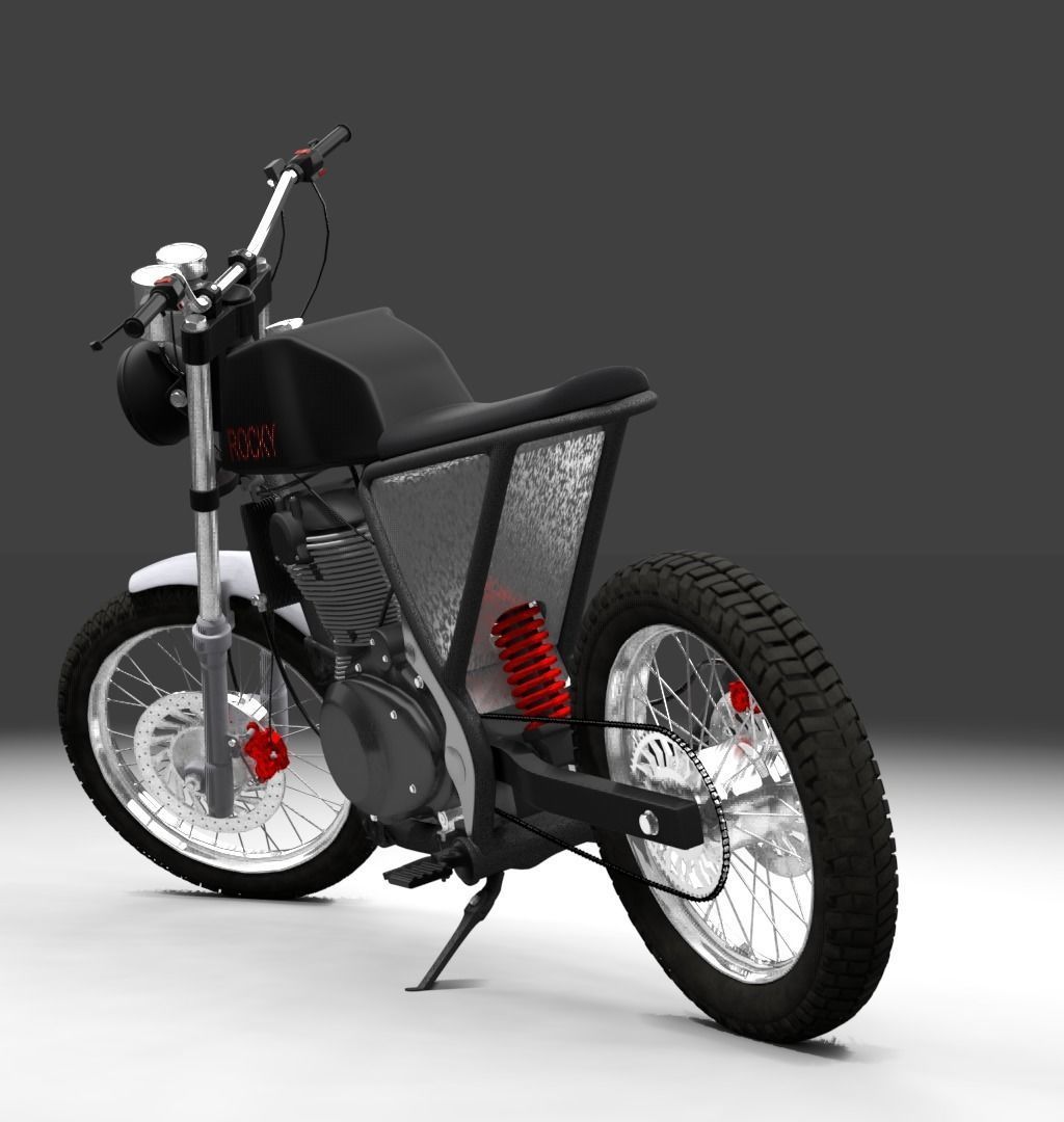 kgf bike 3D model | CGTrader