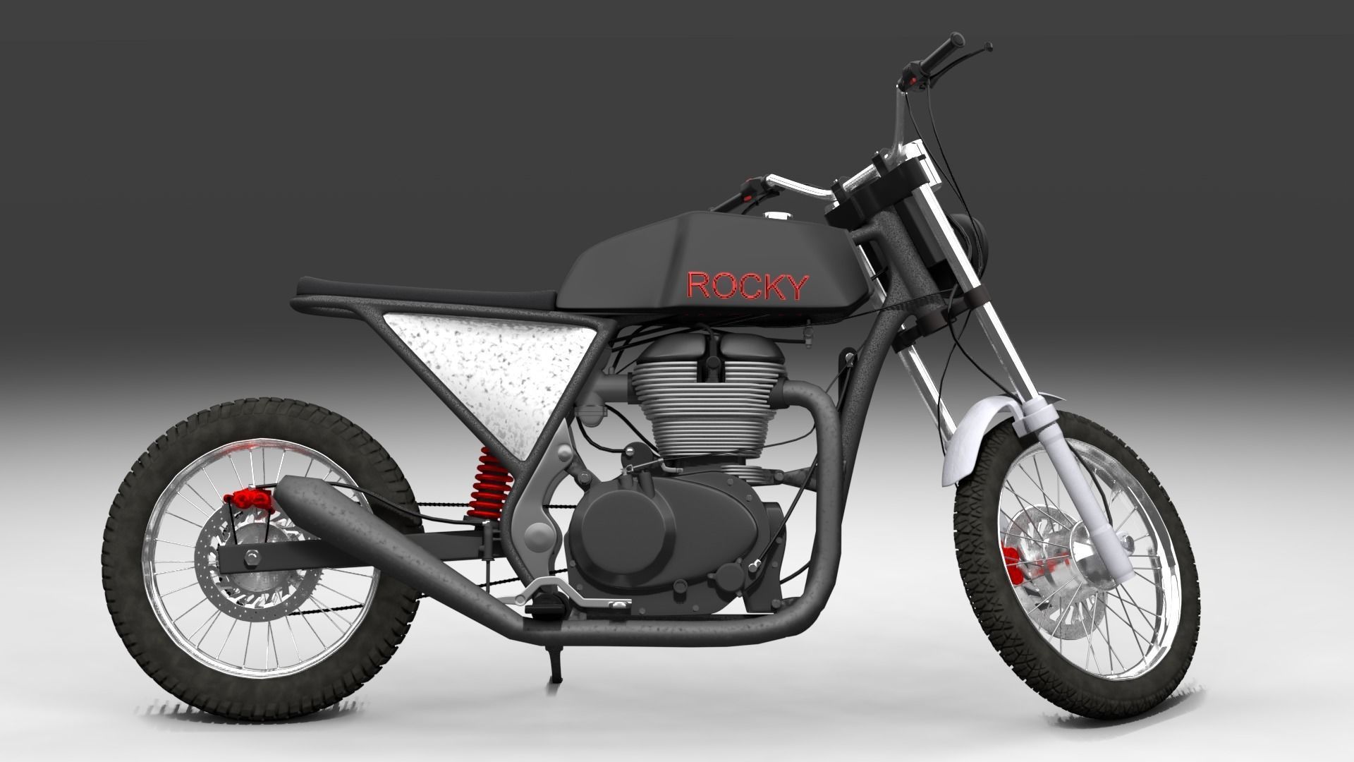 kgf bike 3D model | CGTrader