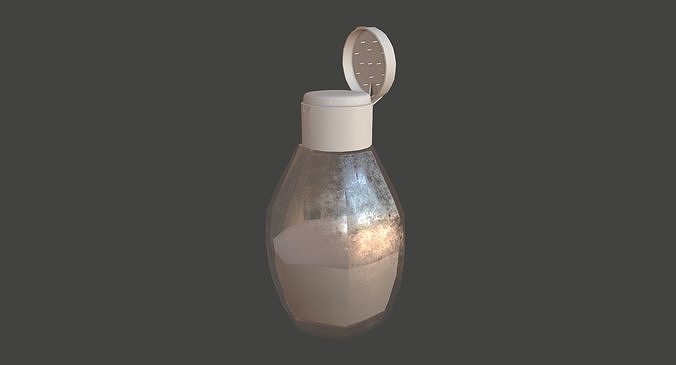 3D model Salt Shaker VR / AR / low-poly animated | CGTrader