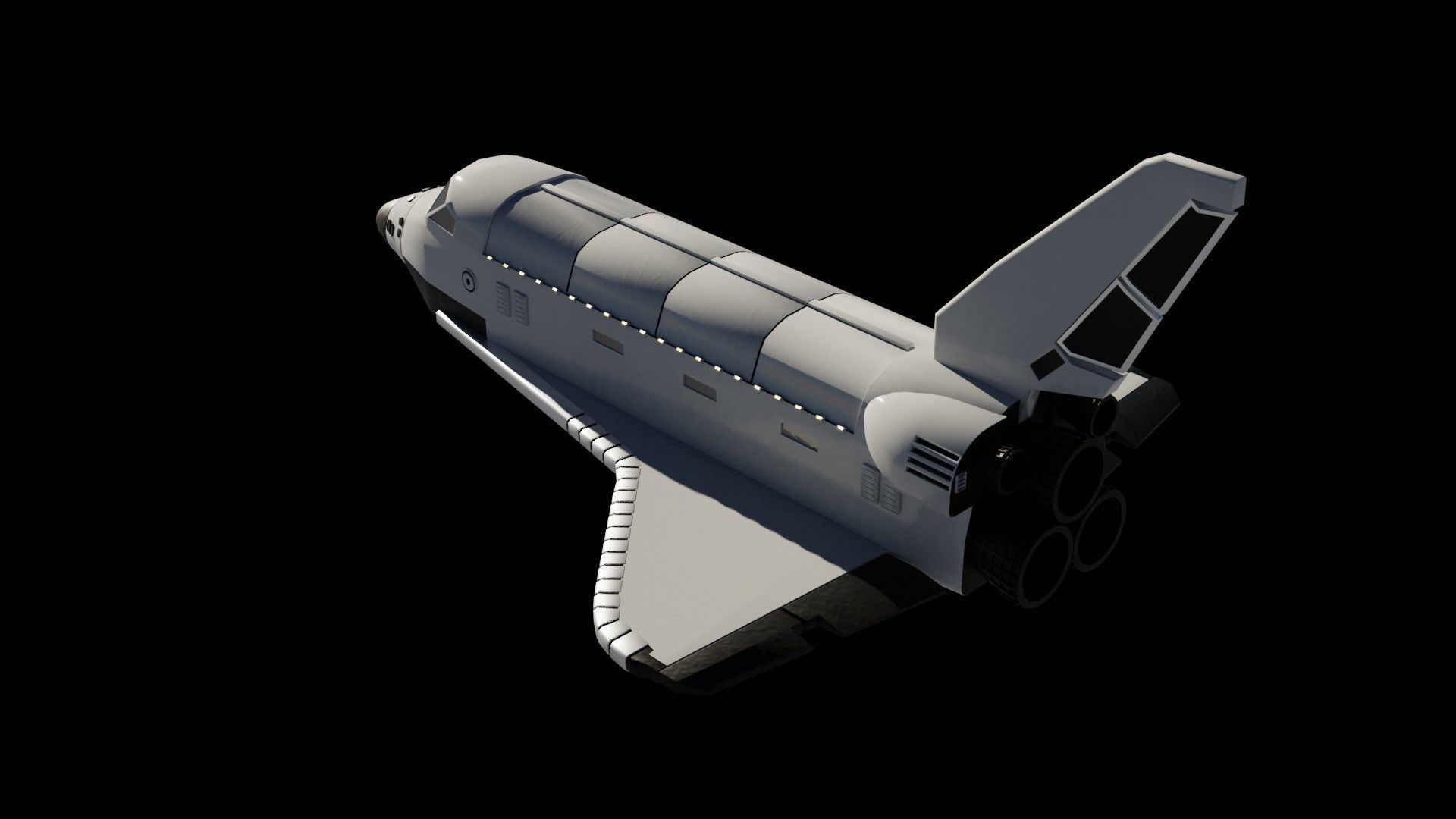 3D model Space Shuttle 3D model VR / AR / low-poly | CGTrader