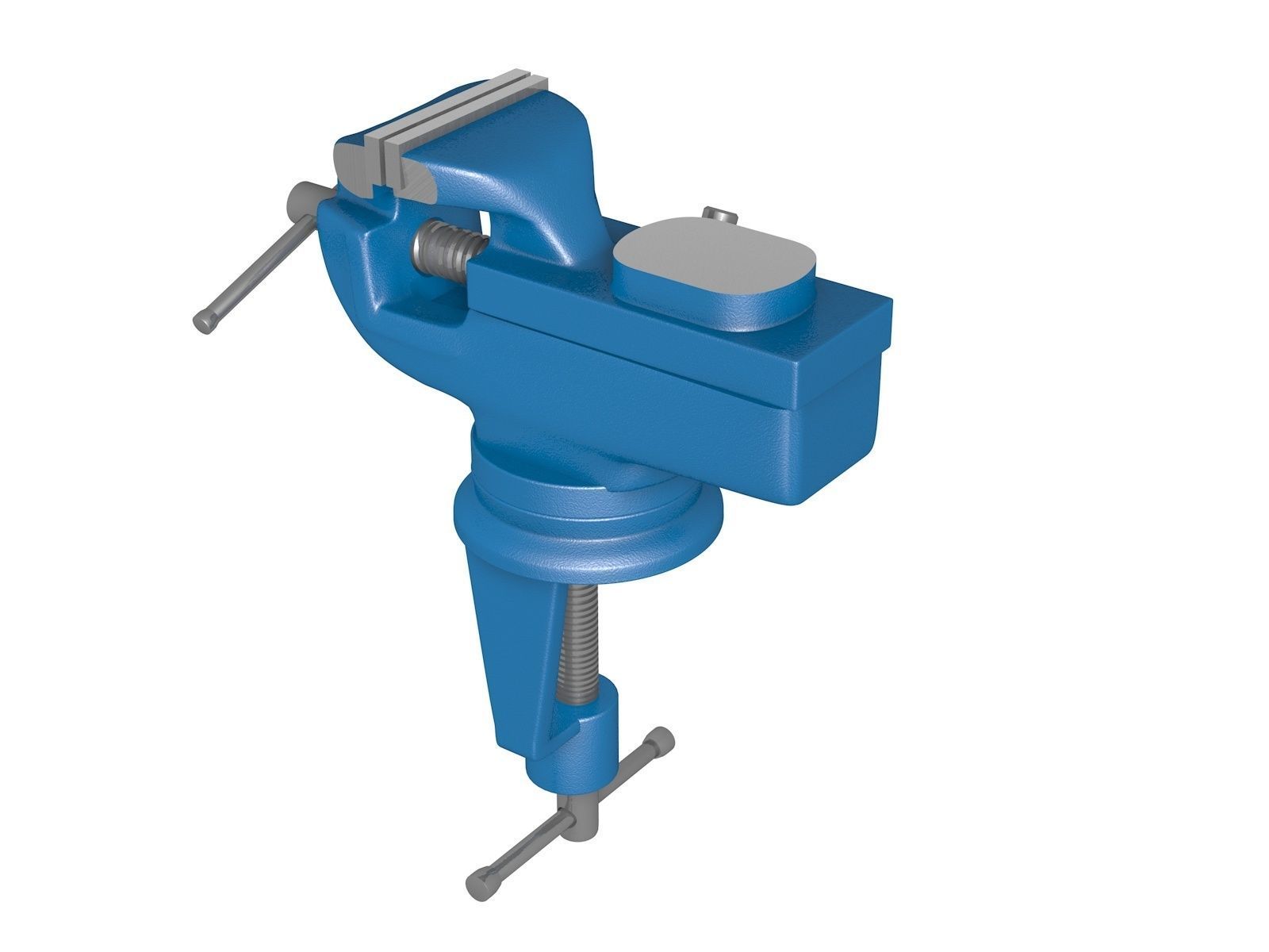 Locksmith vise for Garage 3D model | CGTrader