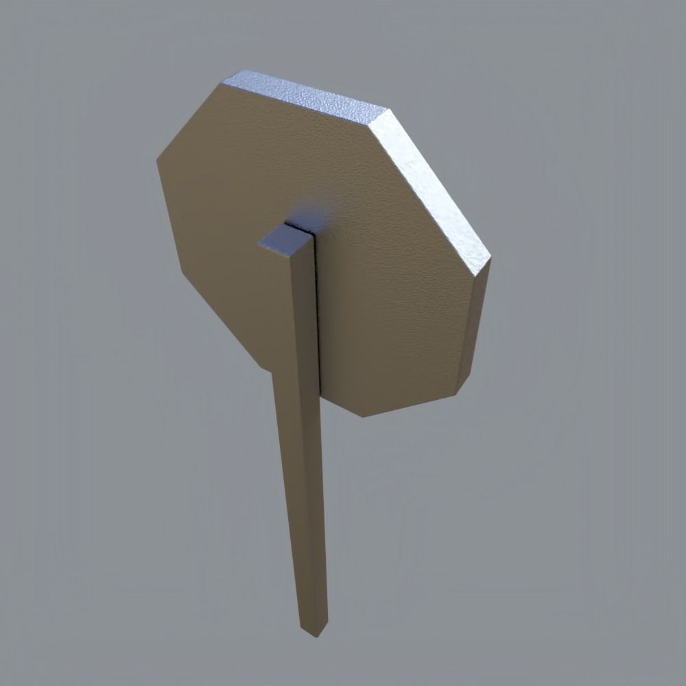 Stop Sign 3D model | CGTrader