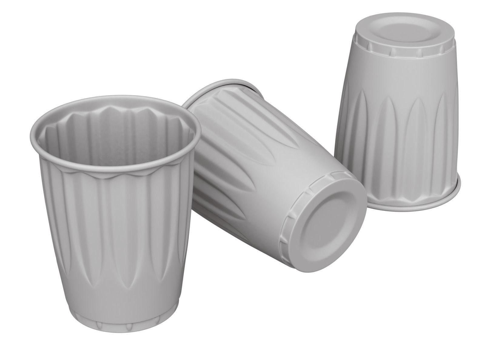 Plastic Cup Model - 2 3D model | CGTrader