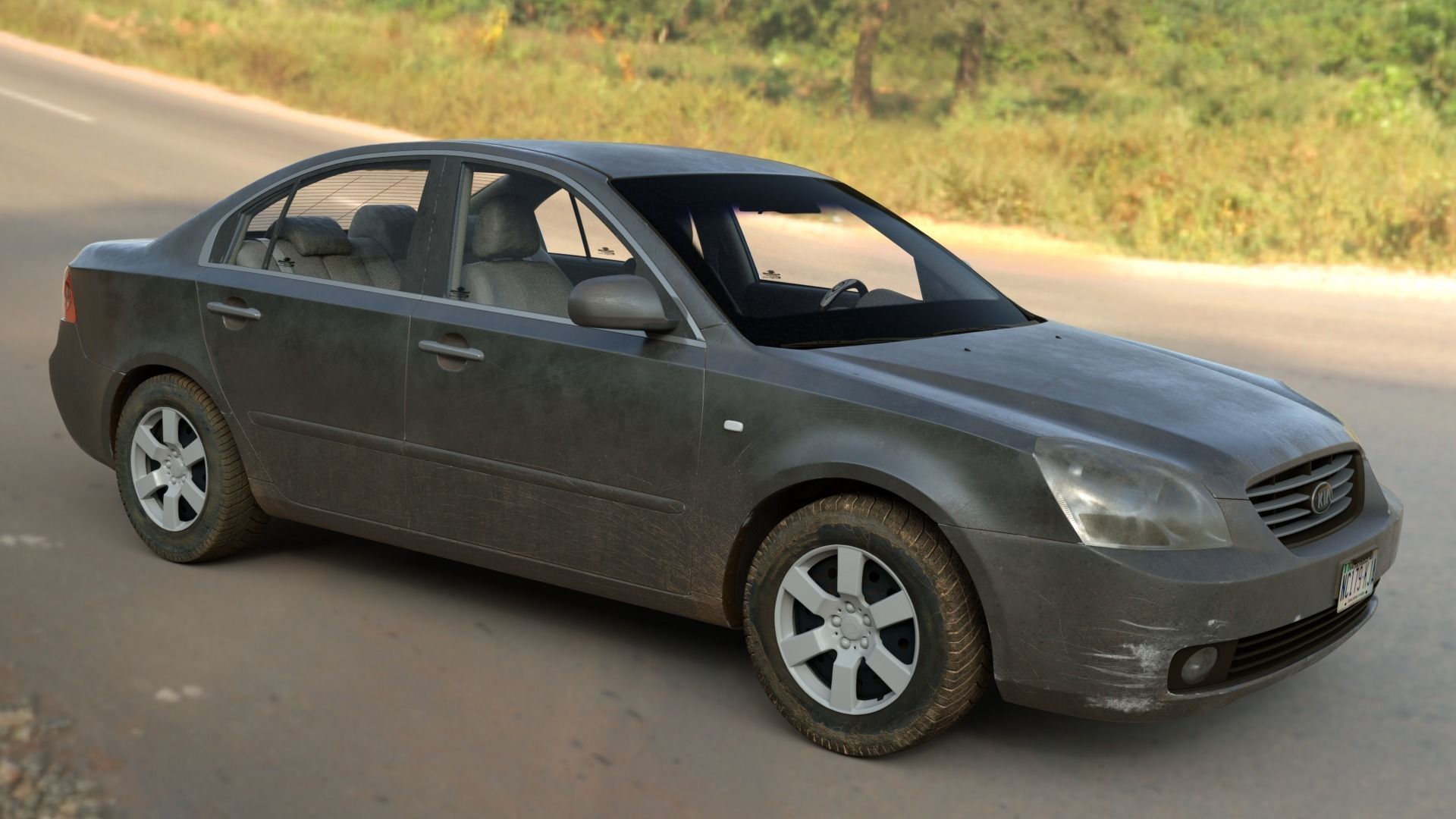 KIA OPTIMA 3D model | CGTrader