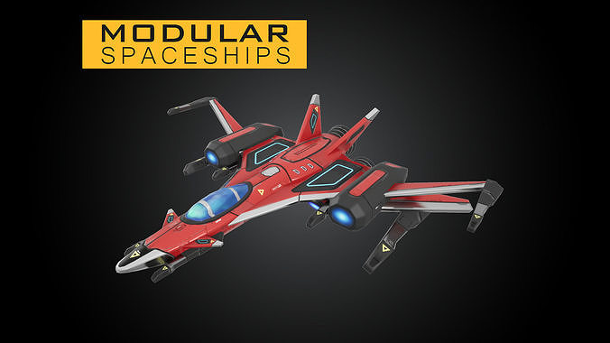 Modular Space Ship Models