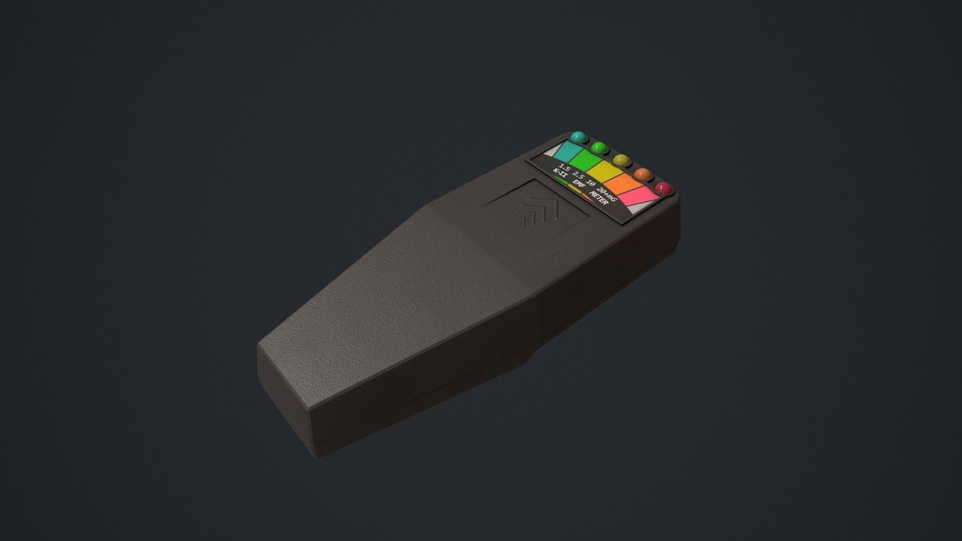 3D model Electromagnetic Field Radiation Detector - Ghost Hunting Tool ...
