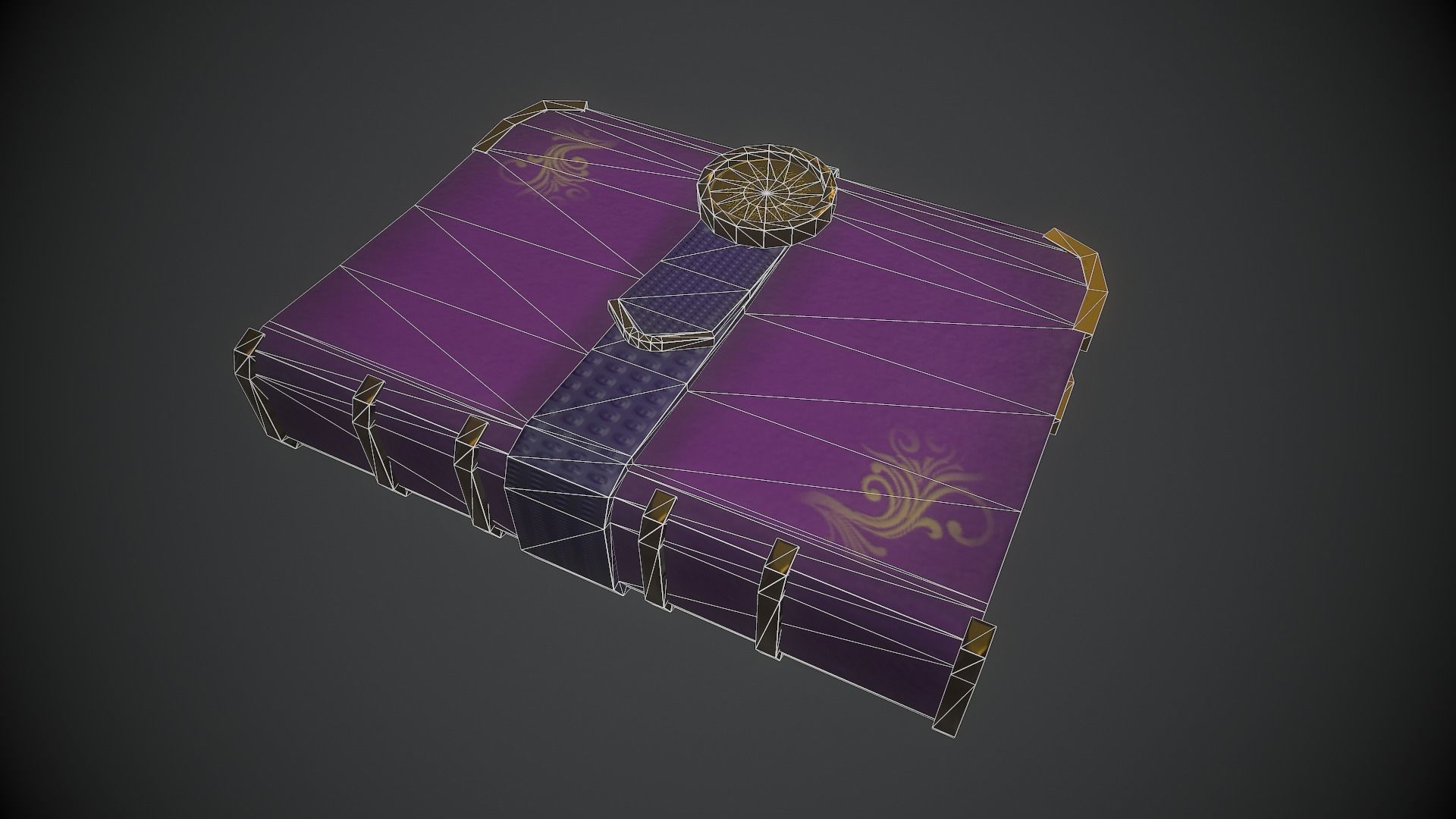 3D model Stylized book VR / AR / low-poly | CGTrader