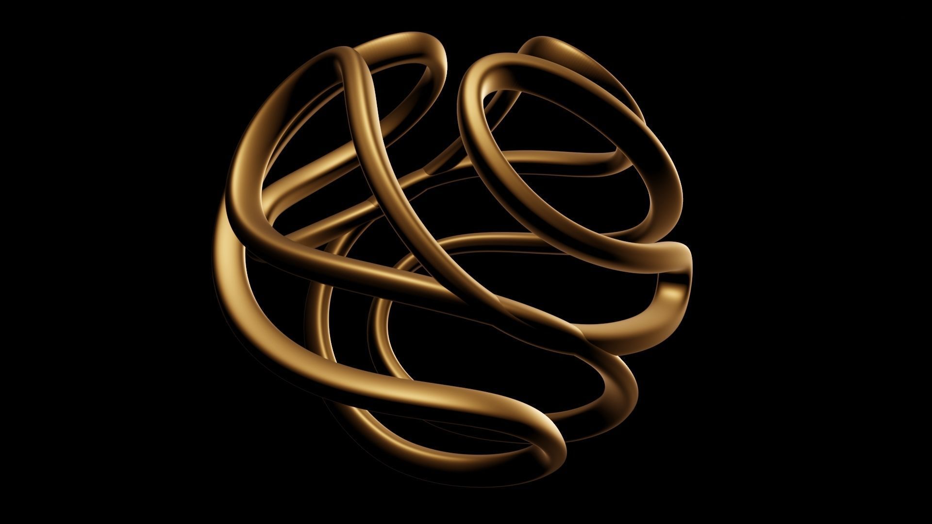 Abstract Geometric Sphere 3D model 3D printable | CGTrader